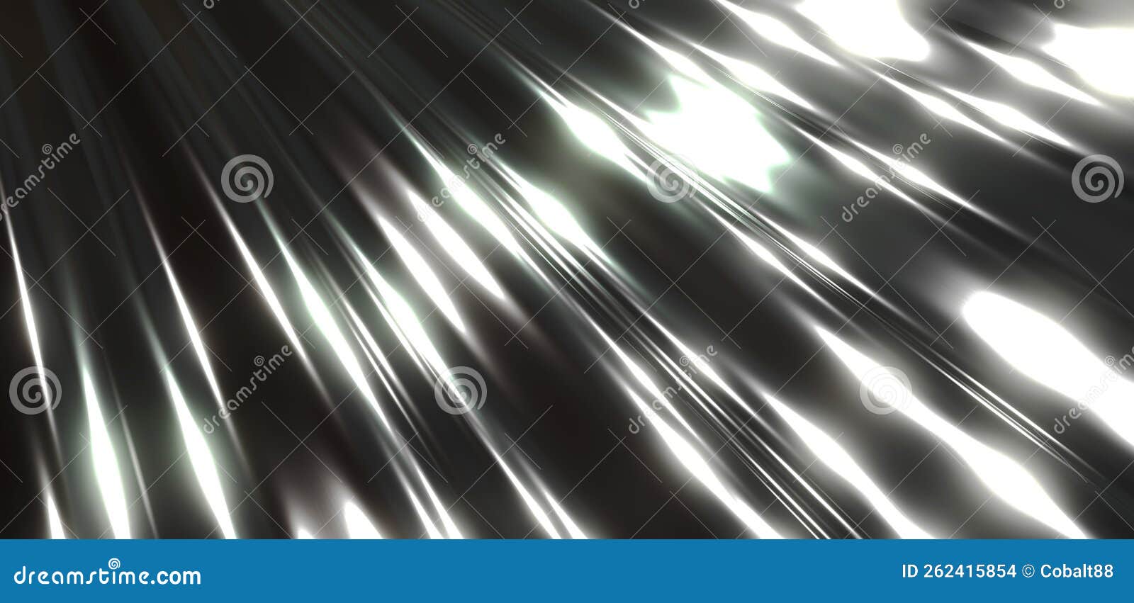 Silver Metal Texture Background, Interesting Shiny Striped Chrome Waves ...