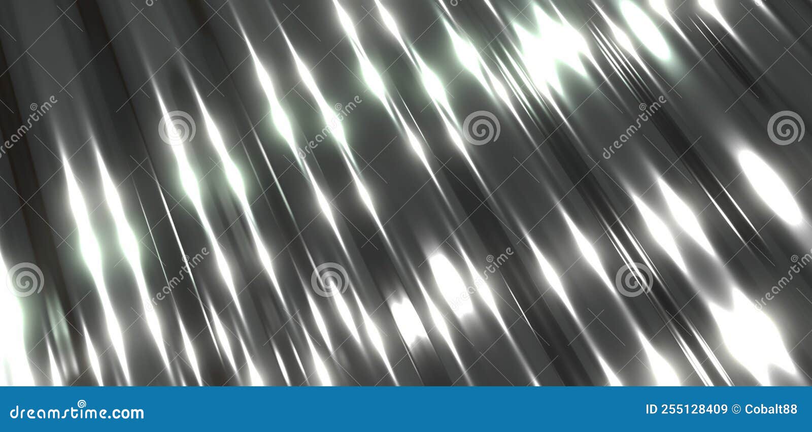 Silver Metal Texture Background, Interesting Striped Chrome Waves ...