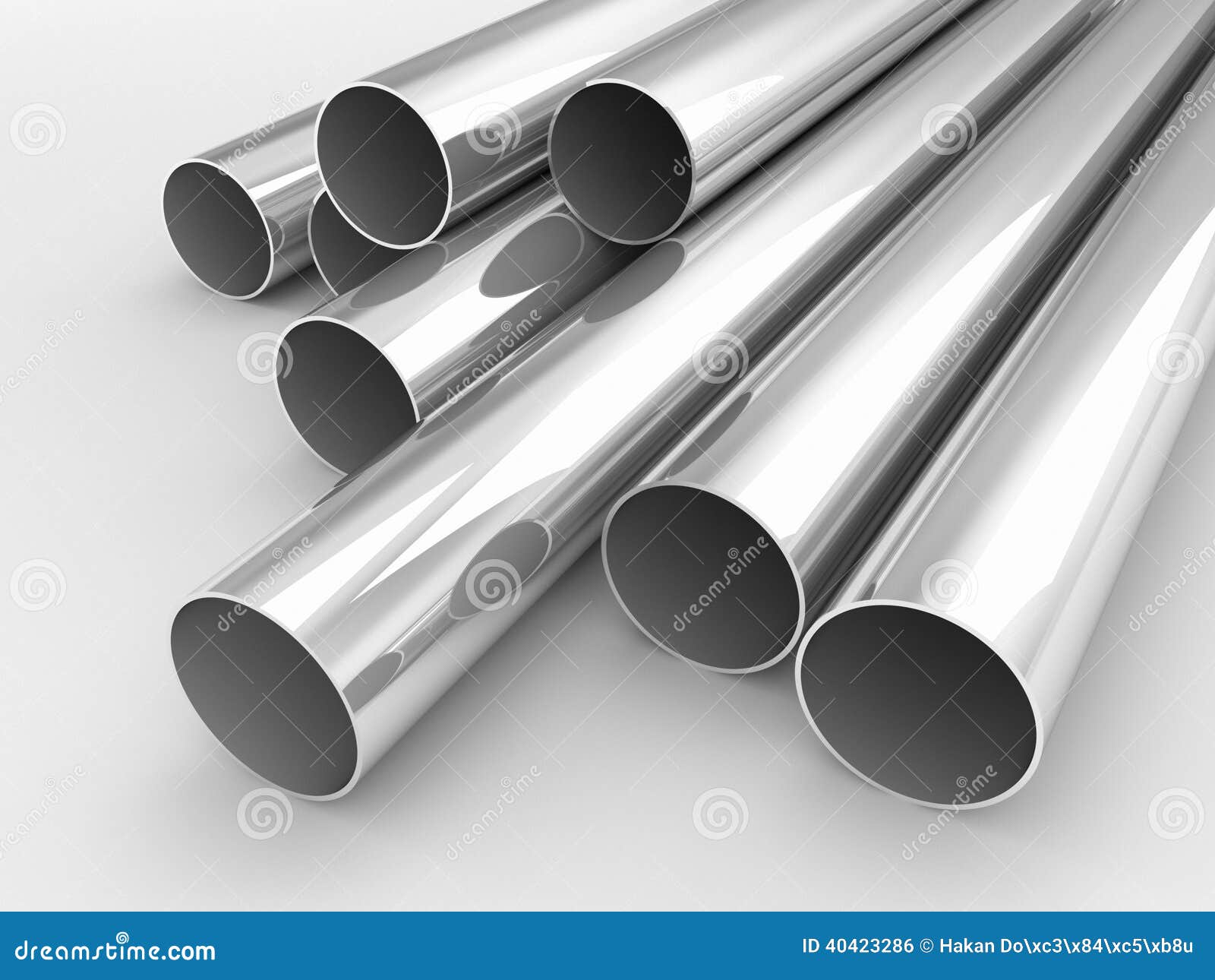 Metal Tubes With Paint. Set Of Three Colors. Cartoon Vector ...