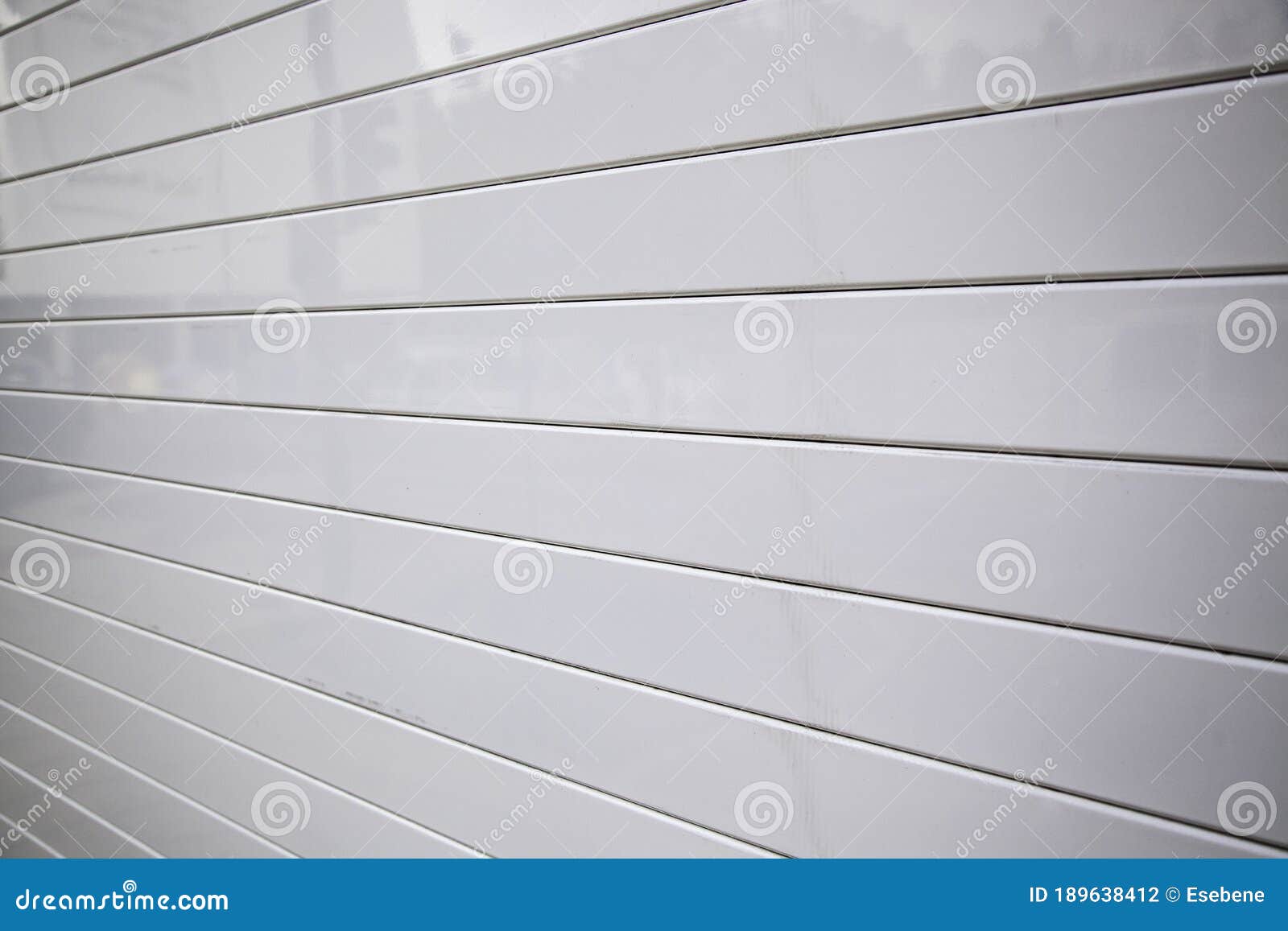 Silver metallic door stock photo. Image of texture, entrance - 189638412