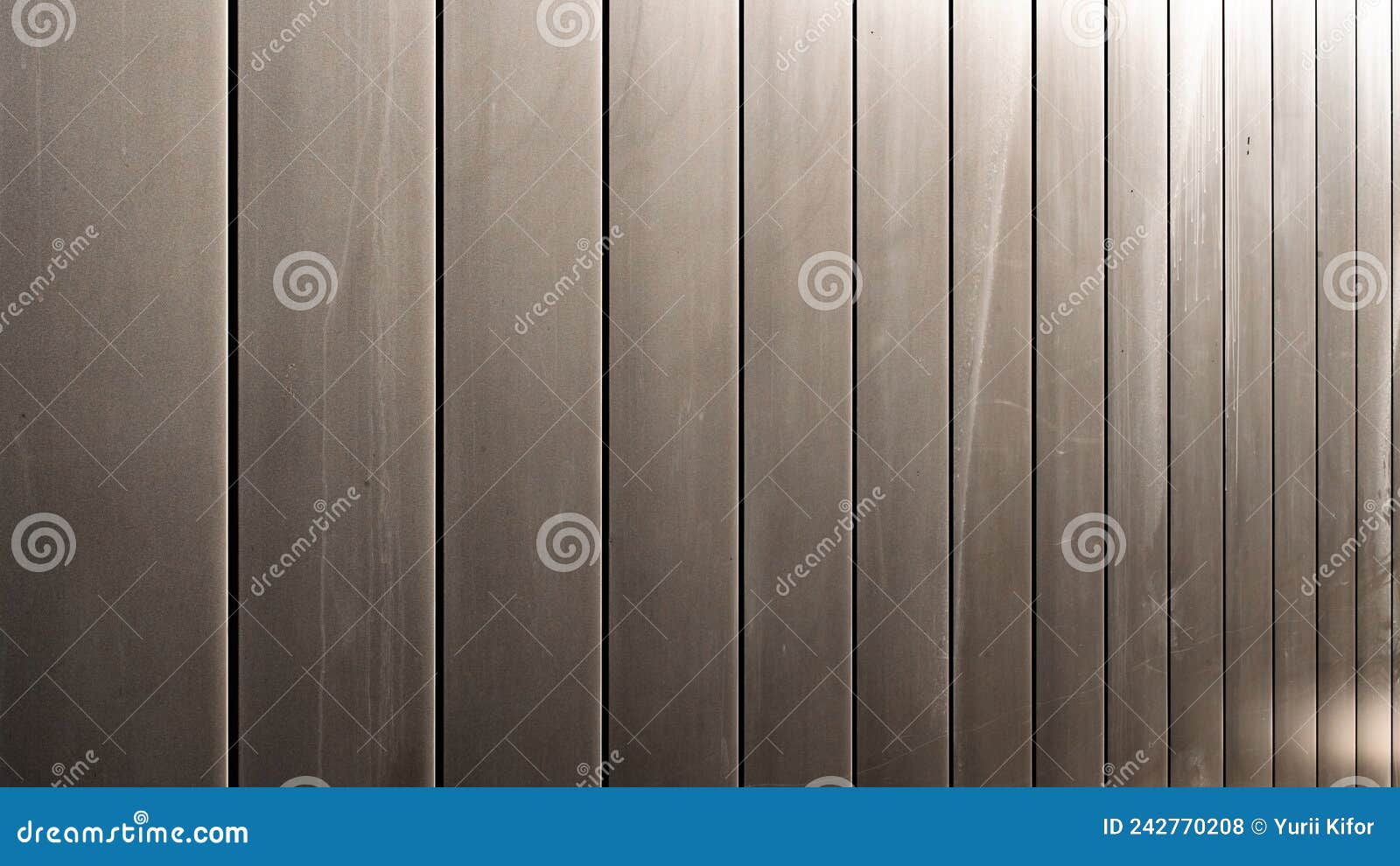 Silver Metallic Panels Wall Texture Stock Photo - Image of detail ...