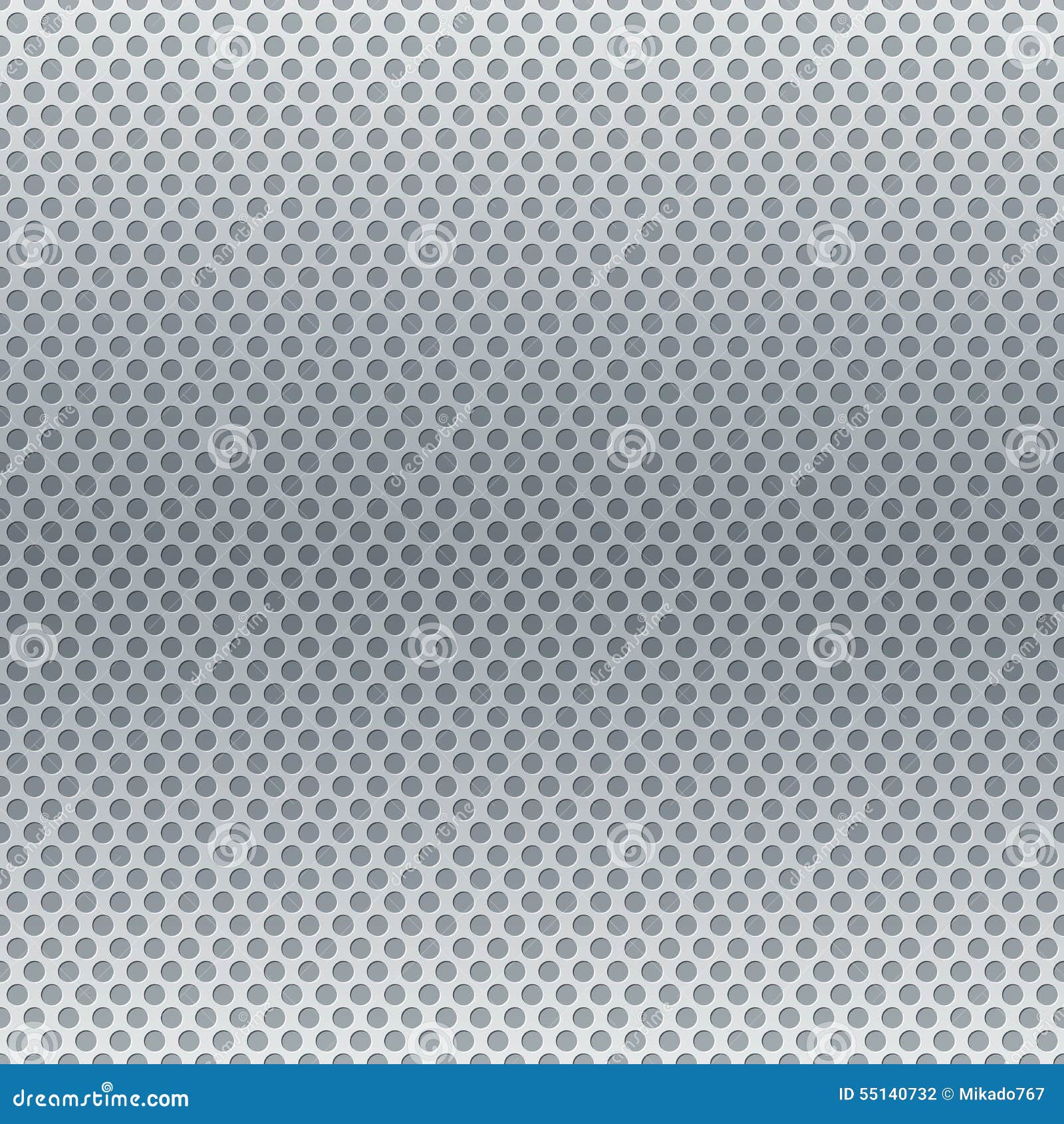 Silver Metallic Round Grid Background Stock Vector - Illustration of ...