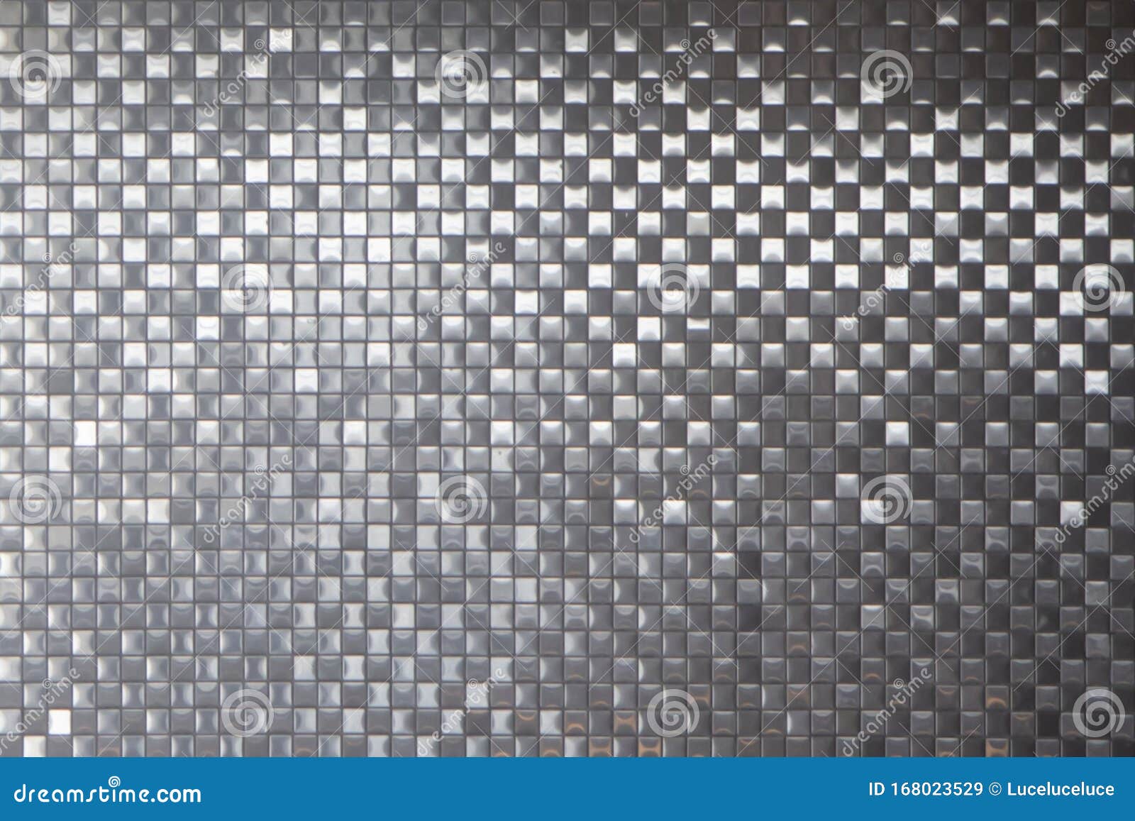 Silver Metallic Tiles stock image. Image of texture - 168023529