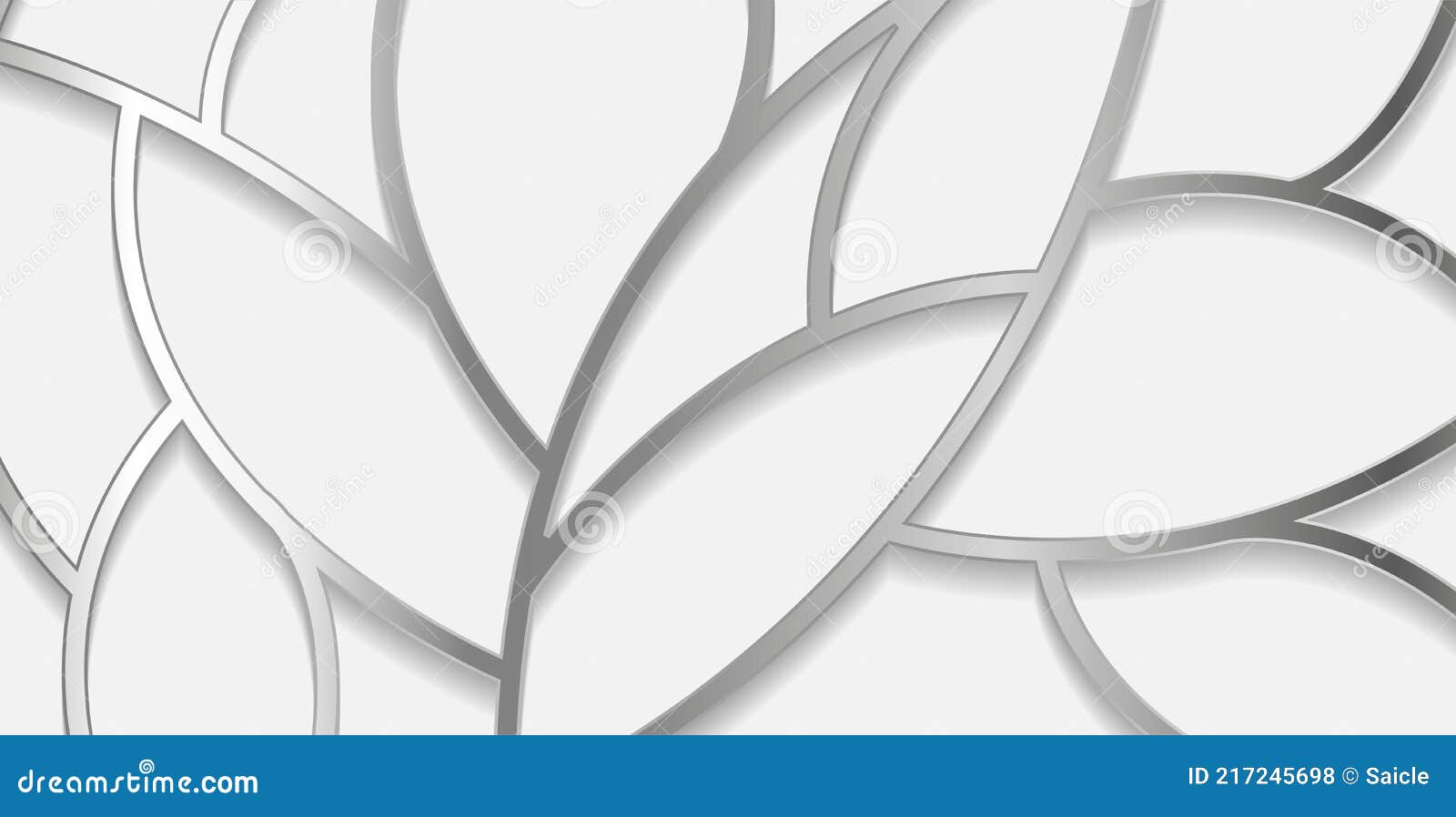 Silver Metallic Wavy Grid Pattern Abstract Tech Background Stock Vector ...