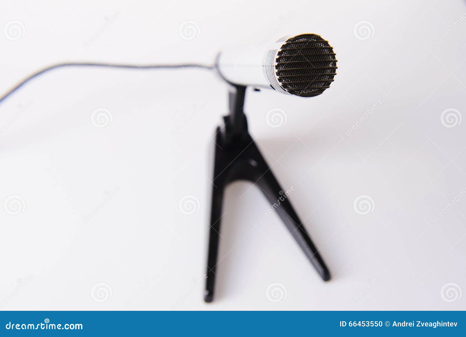 Silver Mic stock photo. Image of information, interview - 66453550