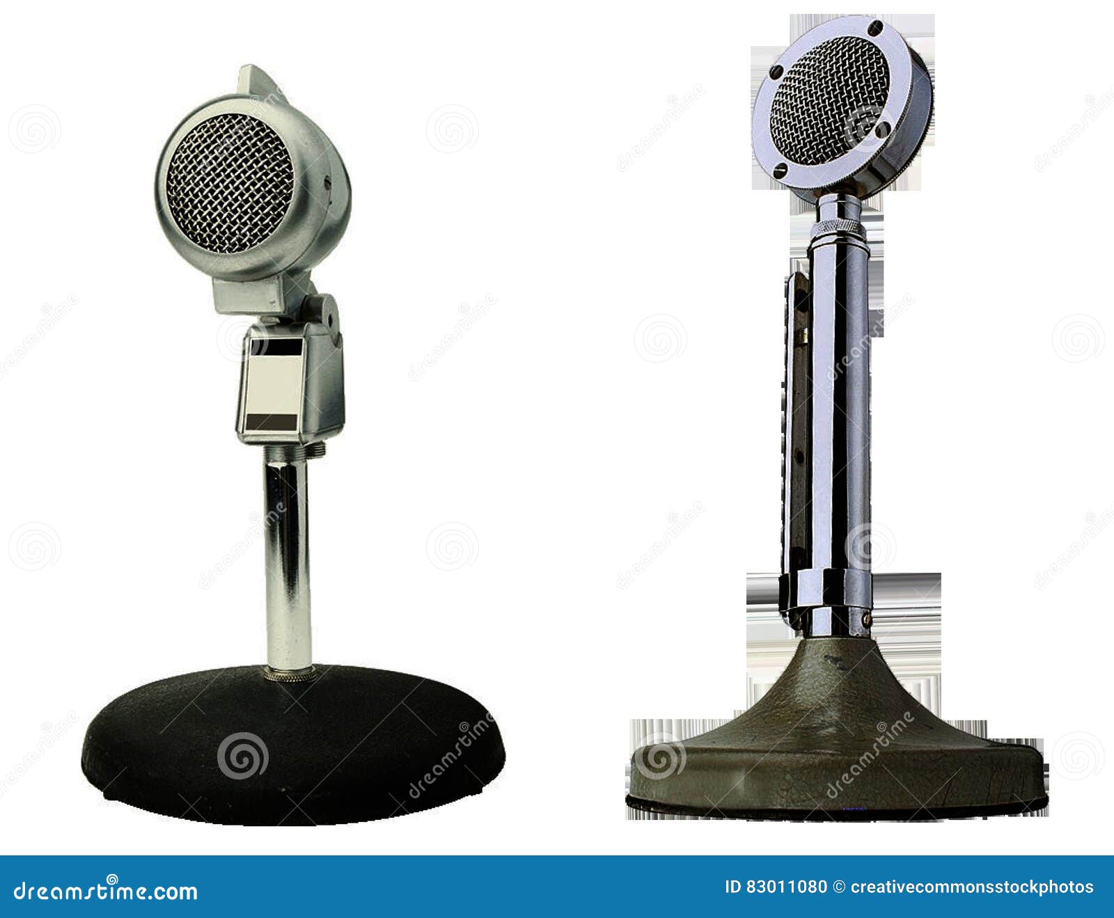Silver Microphone Picture. Image: 83011080