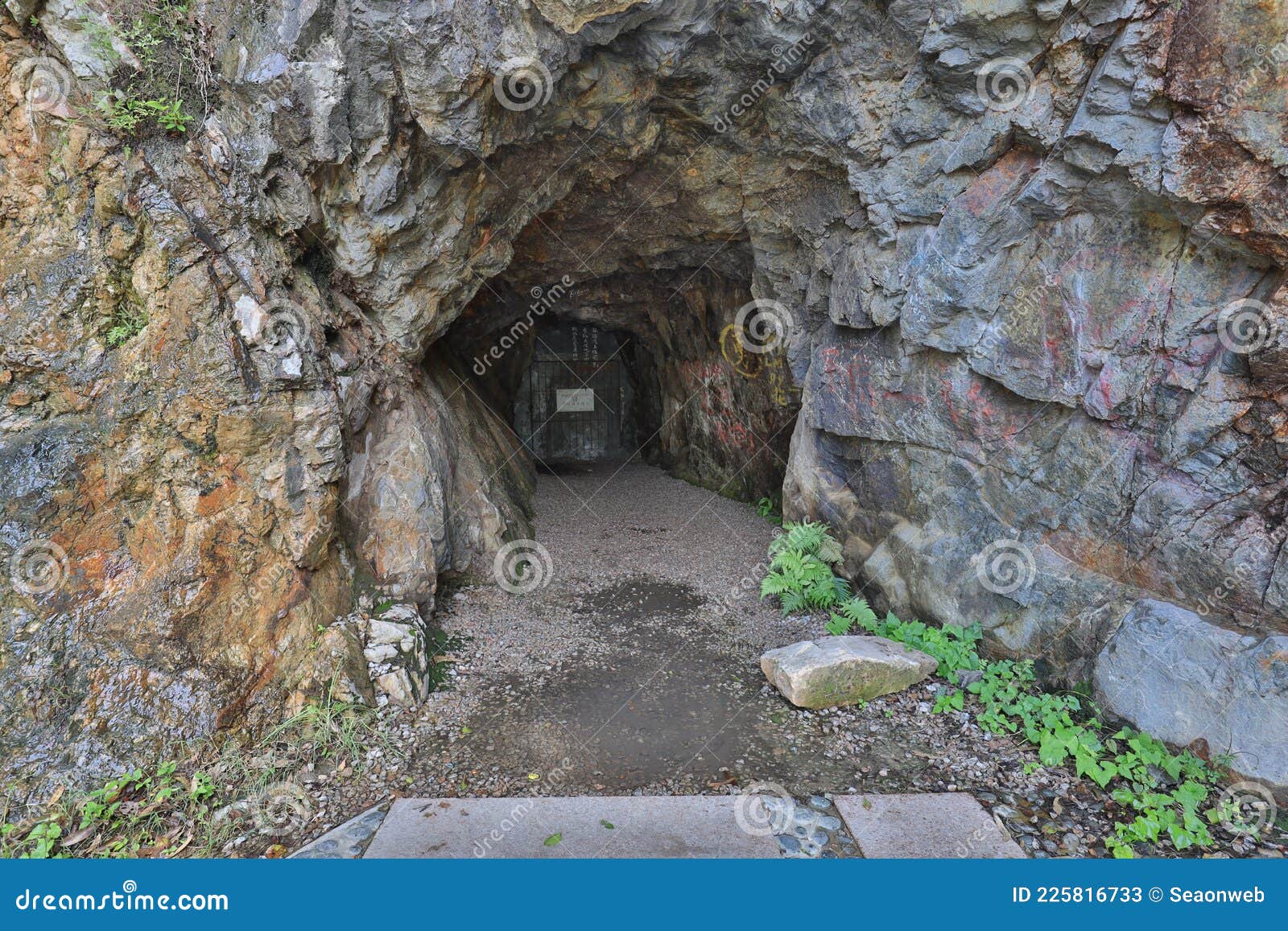 The Silver Mine Cave at Mui Wo, Hong Kong 23 July 2021 Stock Image ...