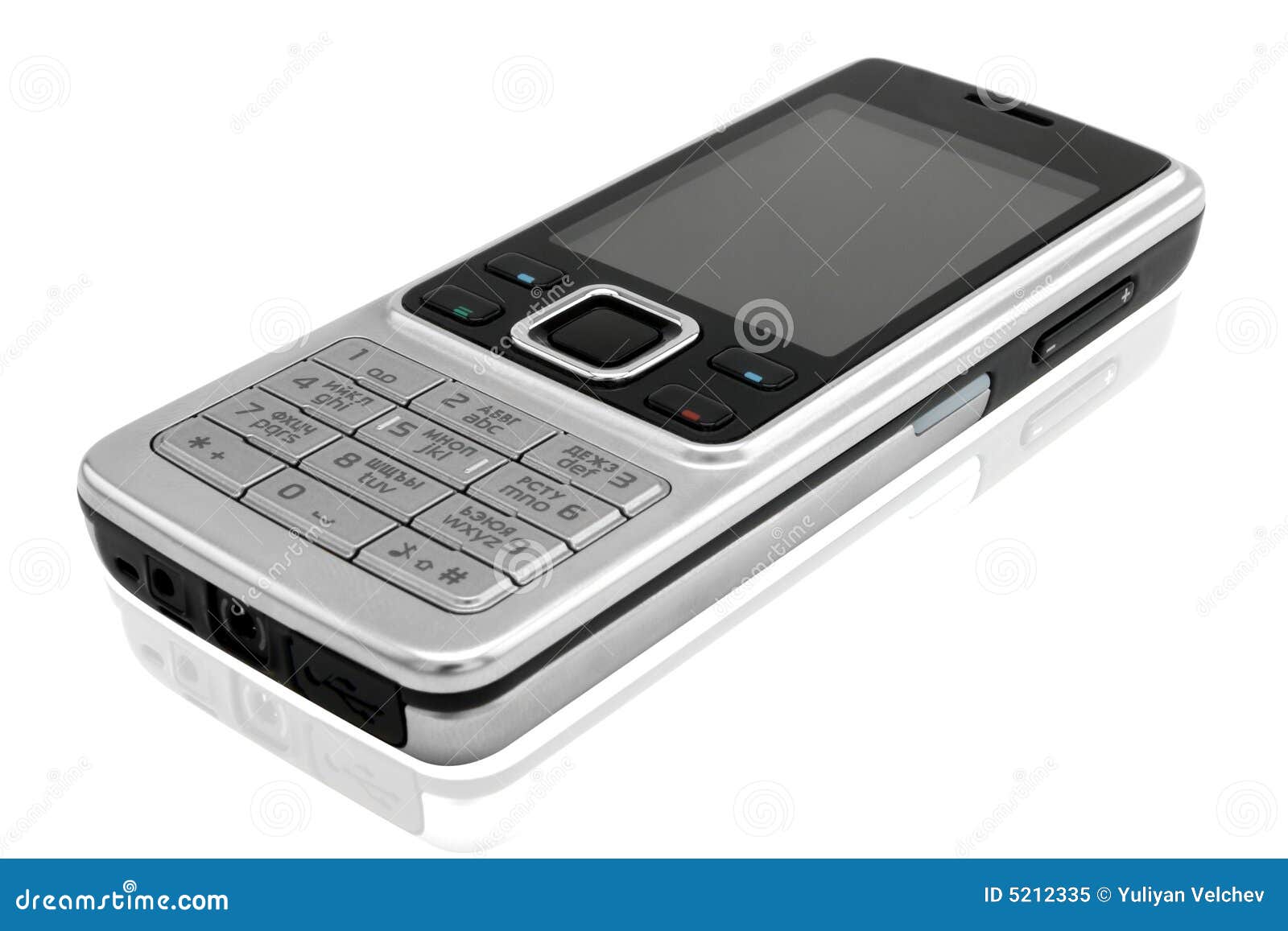 Silver Mobile Phohe 2 Royalty Free Stock Photo - Image: 5212335