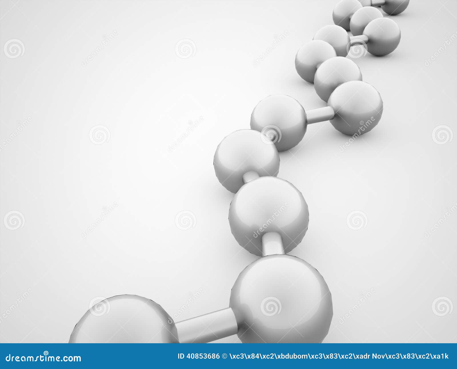 Silver molecule concept stock illustration. Illustration of biology ...