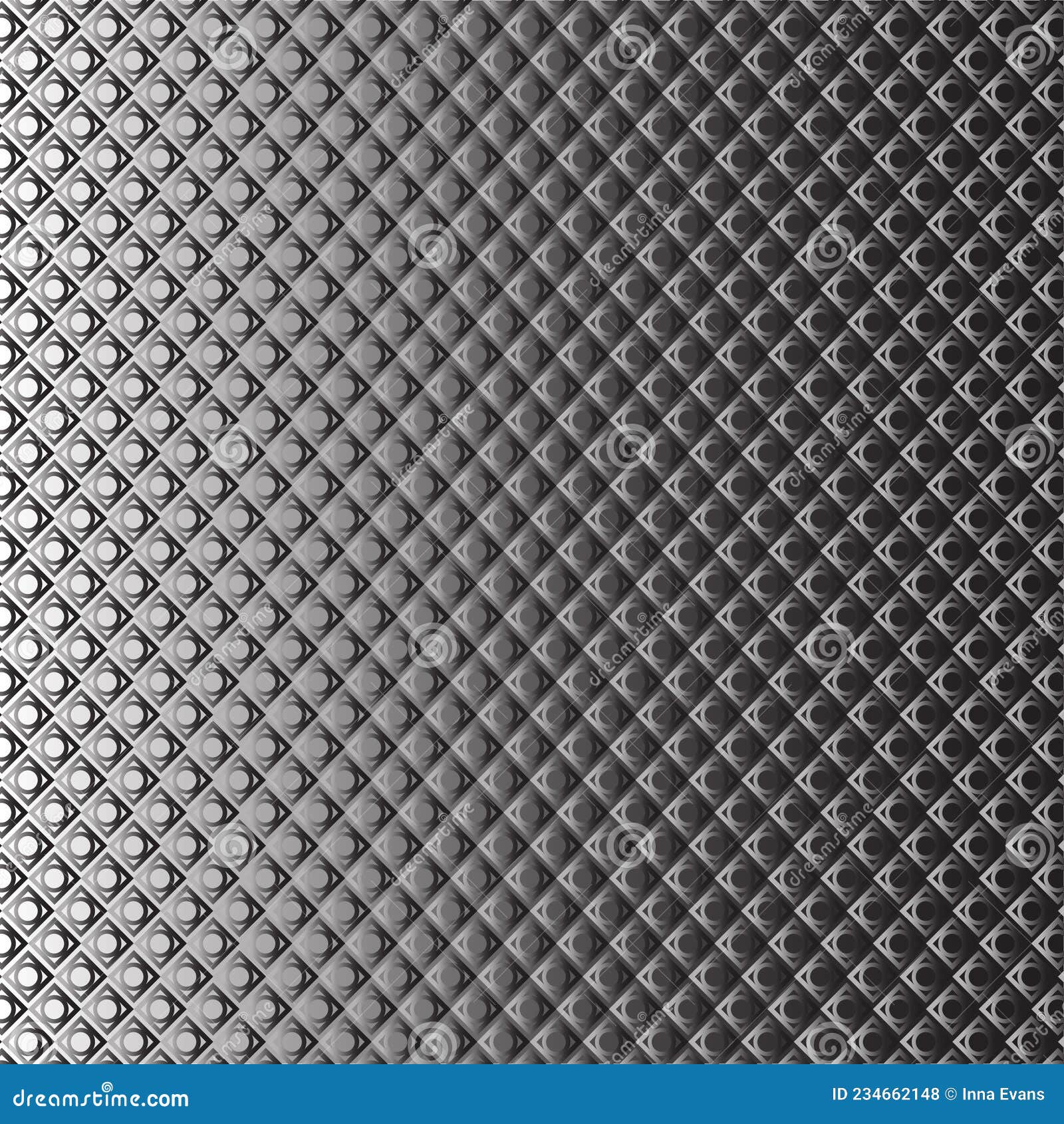 Silver Monochromic Geometric Ring Mail Pattern on Gradient ...