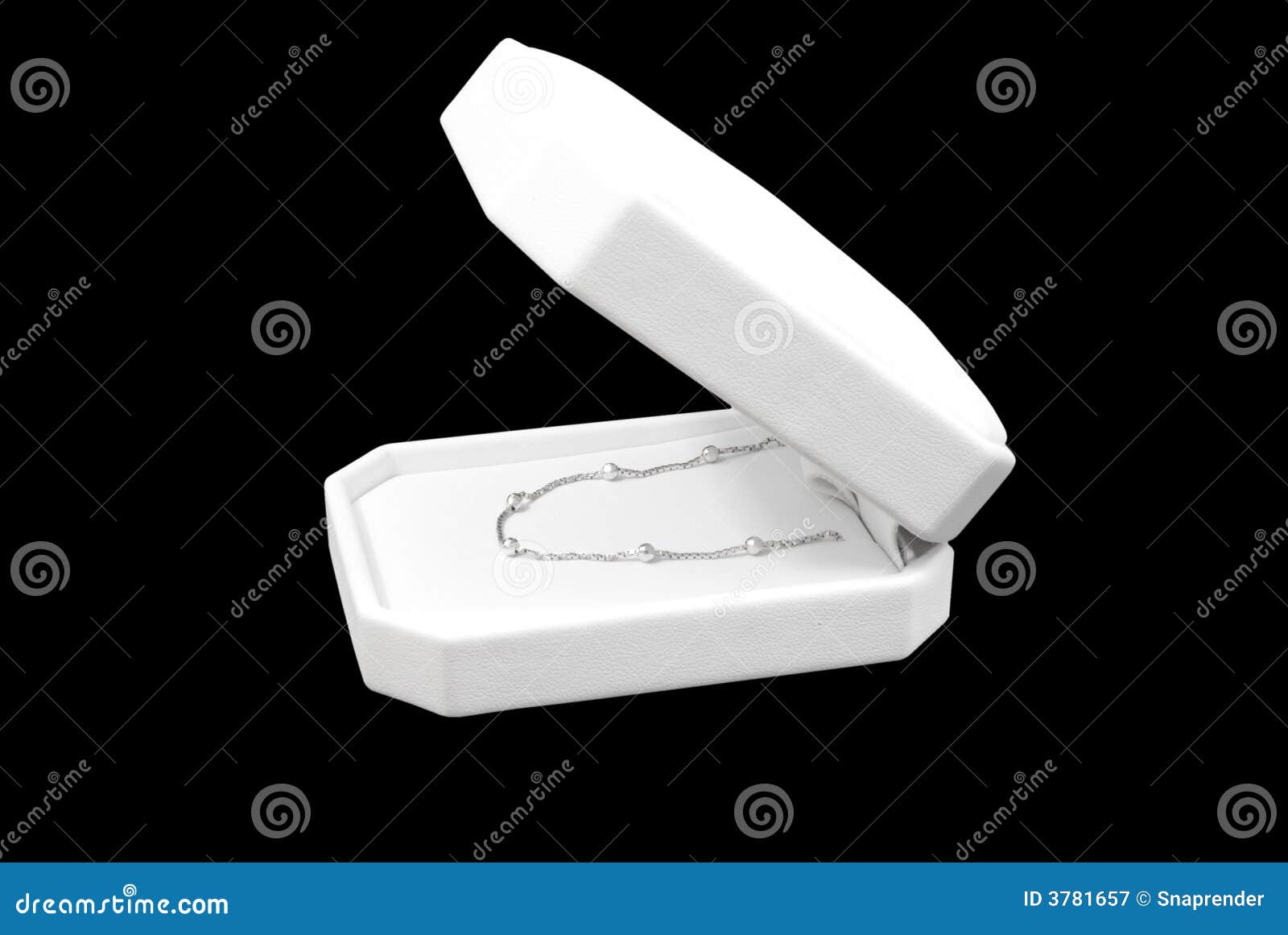 Silver necklace side view stock image. Image of silver - 3781657