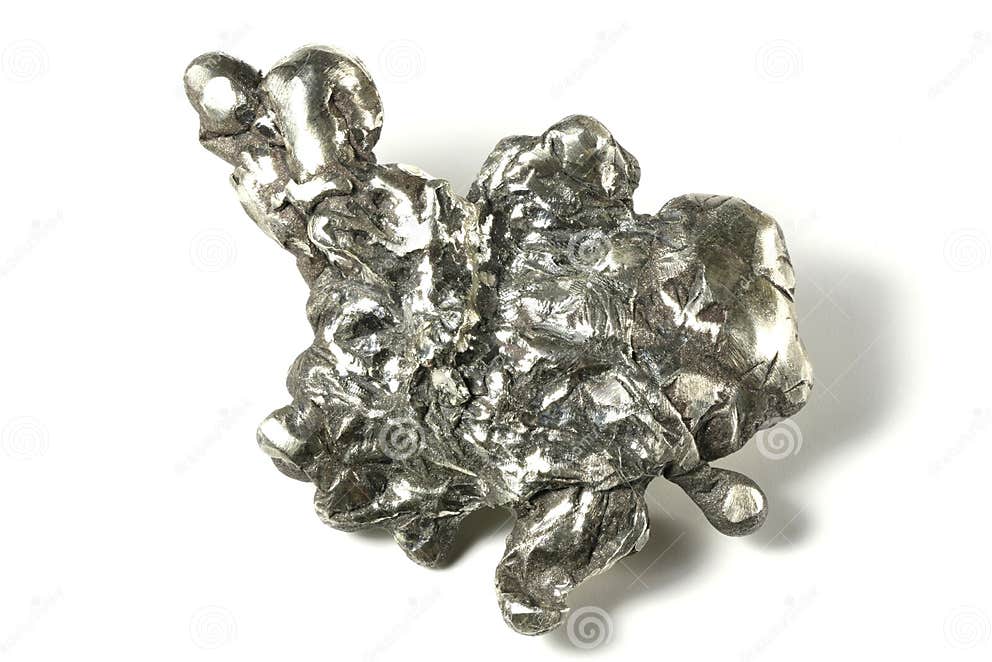 Silver nugget stock photo. Image of fine, chemistry, periodic - 98241816