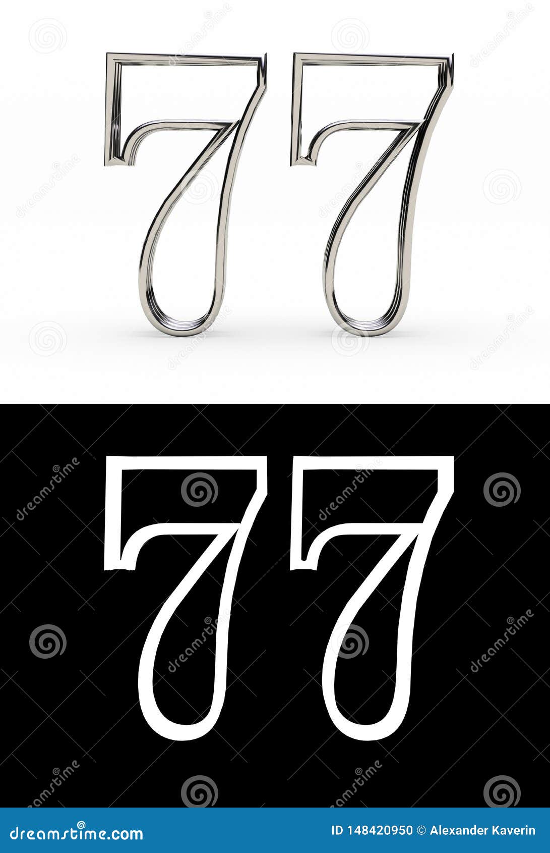 Top Seventy Seven Banner. Bold 77 Number. Yellow Star Accent. Red ...