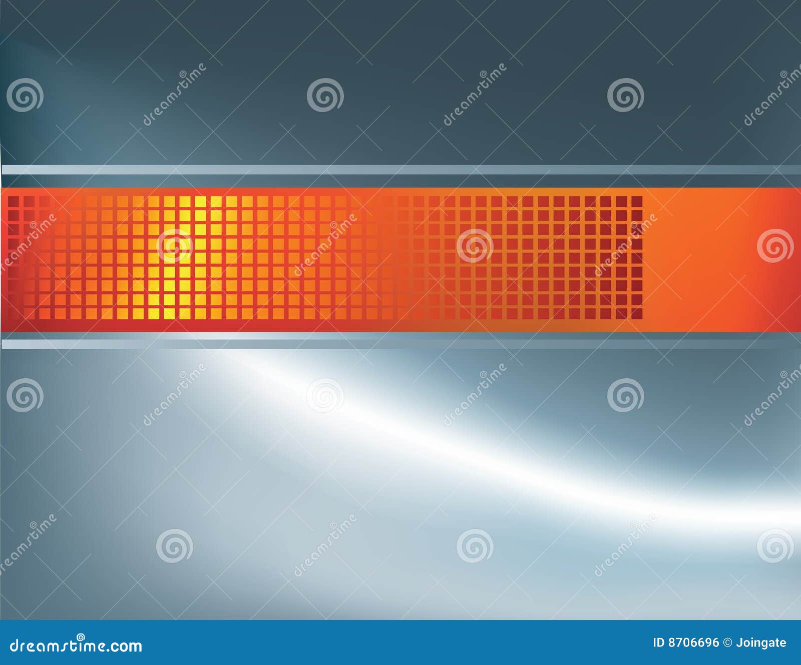 Silver and Orange Strip Background Stock Vector - Illustration of ...