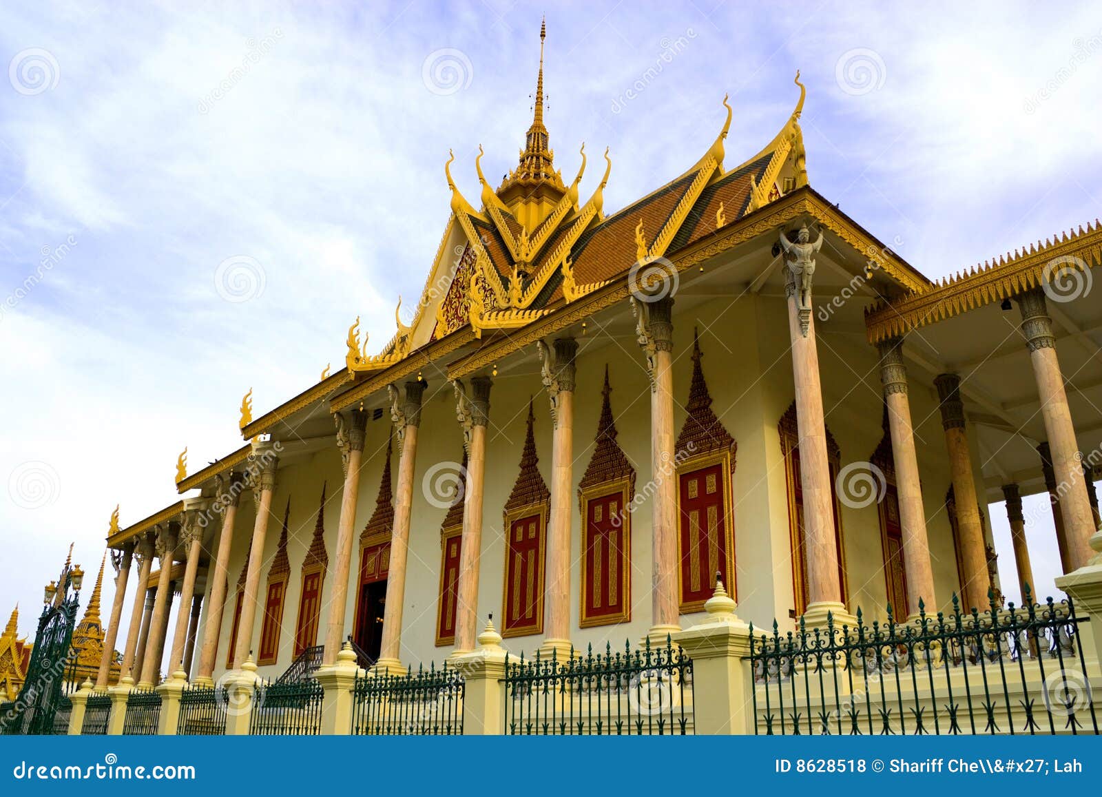 Silver Pagoda, Phnom Penh, Cambodia Stock Photo - Image of silver ...