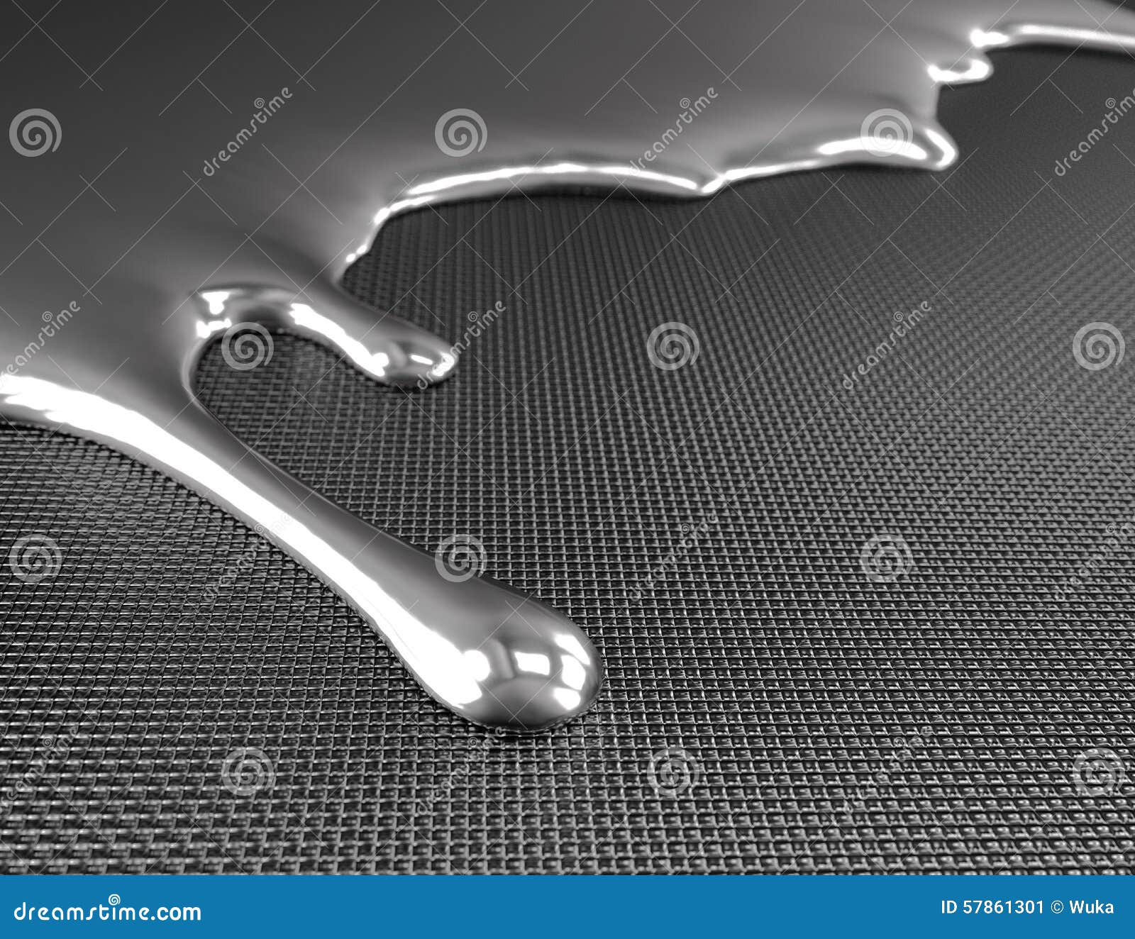 Silver Paint Brush Stroke Or Abstract Dab Smear With Silver Glitter ...