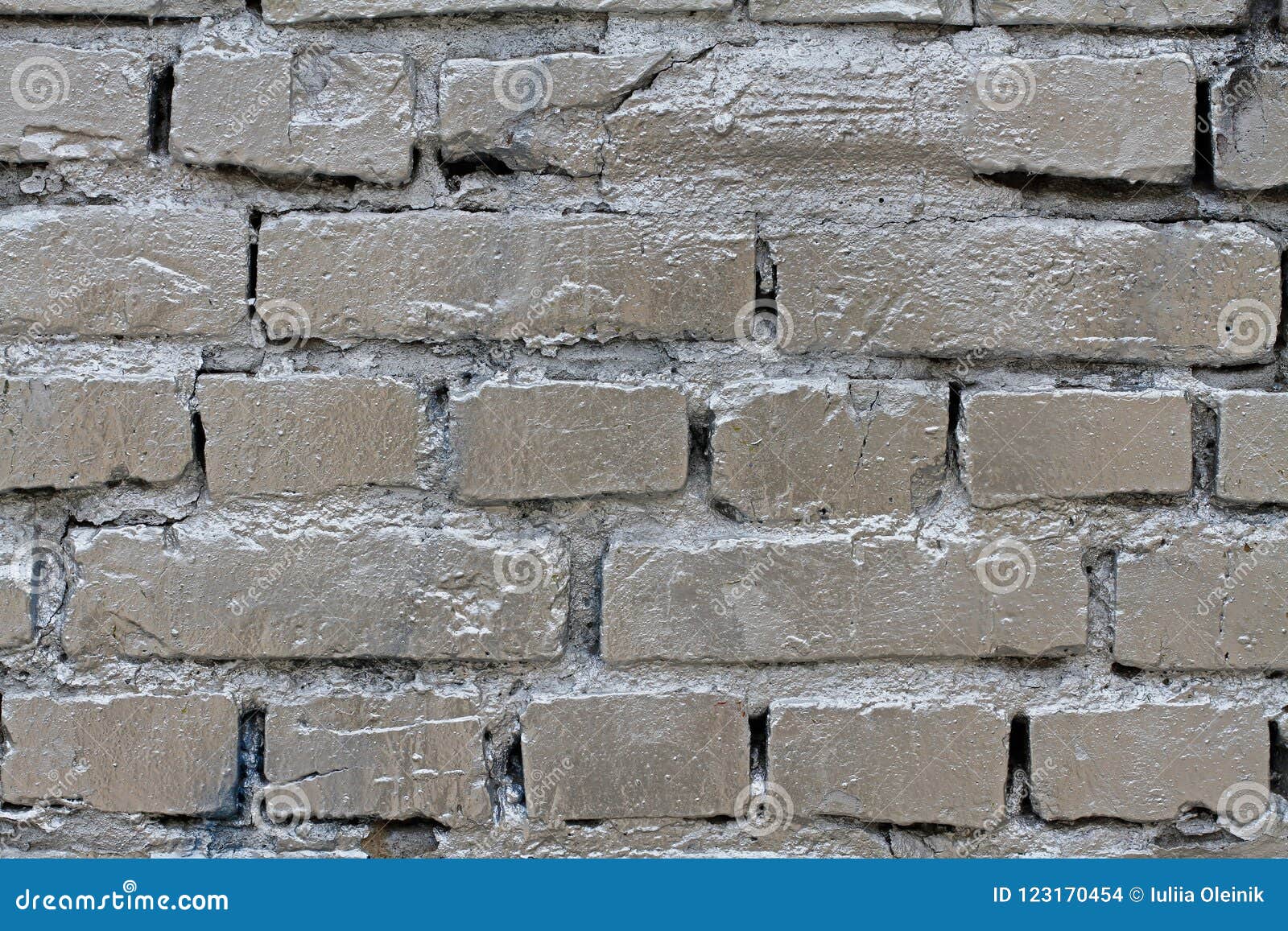 Silver painted brick wall stock photo. Image of background - 123170454