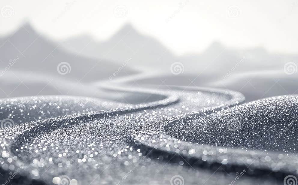 Silver Particles Scatter Over a Smooth Indoor Surface, Enhancing ...