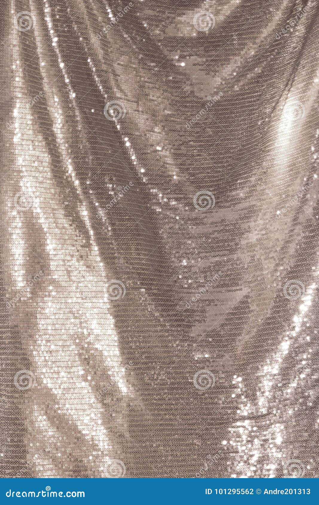 Silver Patches on the Fabric Stock Photo - Image of color, glitter ...