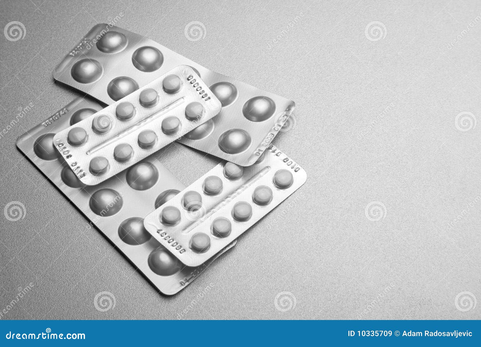 Silver Pills stock image. Image of prescription, pills - 10335709