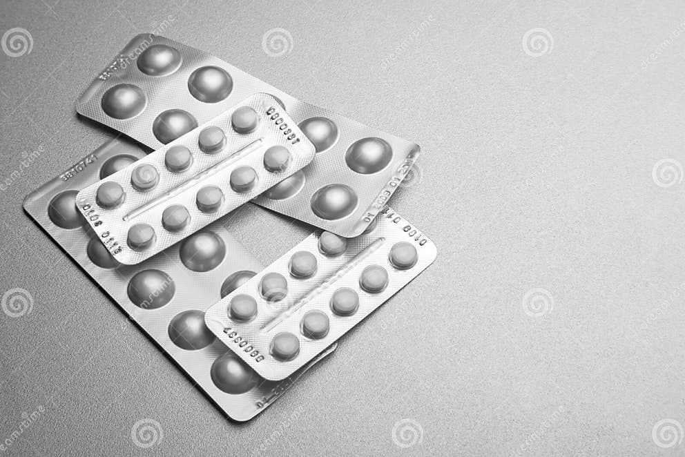 Silver Pills stock image. Image of prescription, pills - 10335709