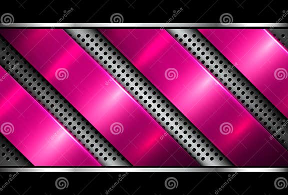 Silver Pink Metallic Background 向量例证 - 插画 包括有 靠山, 合金: 165372479