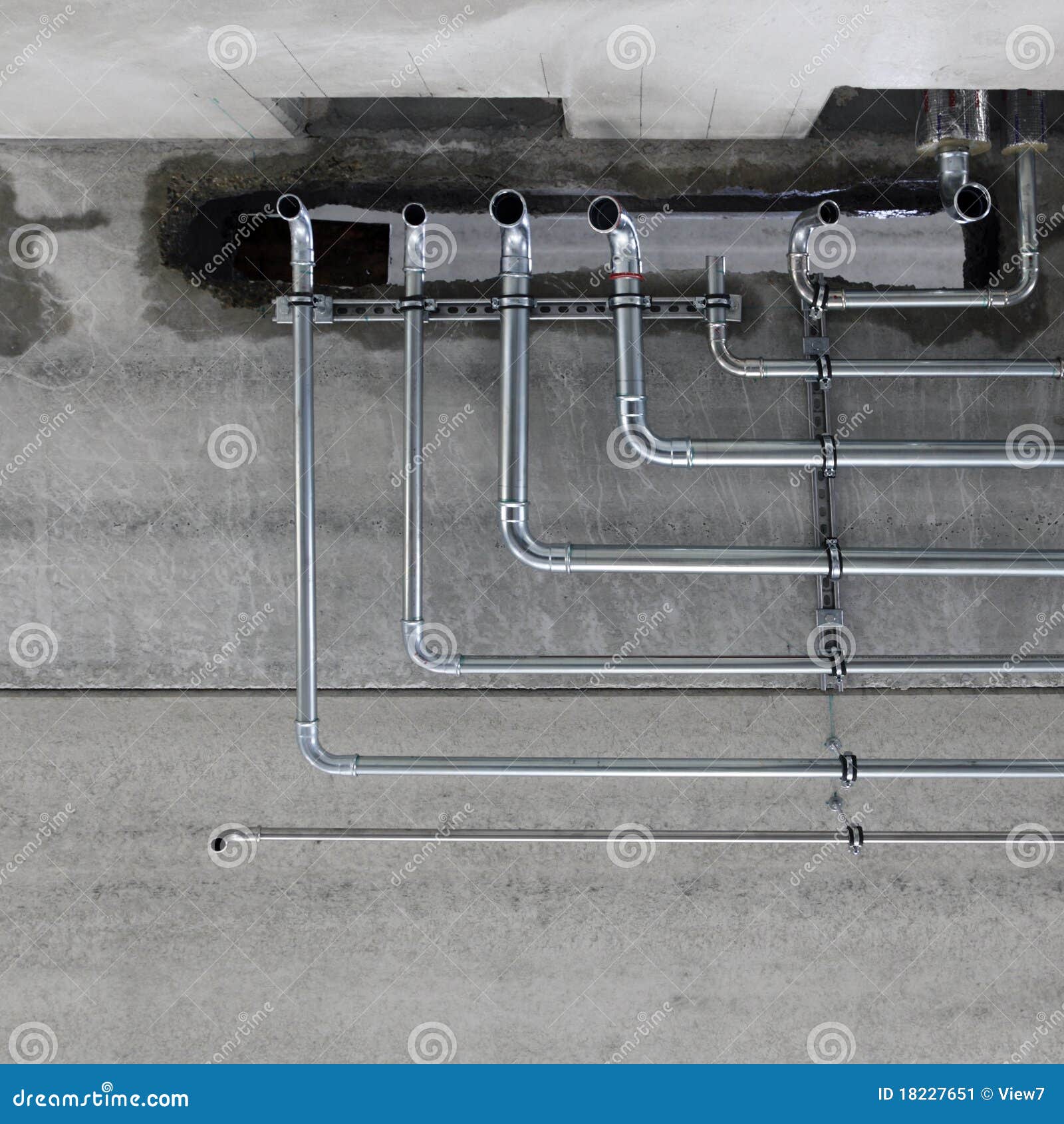 Silver pipes stock image. Image of distillery, group - 18227651