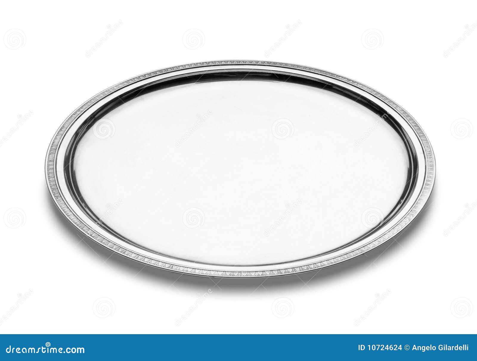 Silver Plate Stock Image | CartoonDealer.com #551317