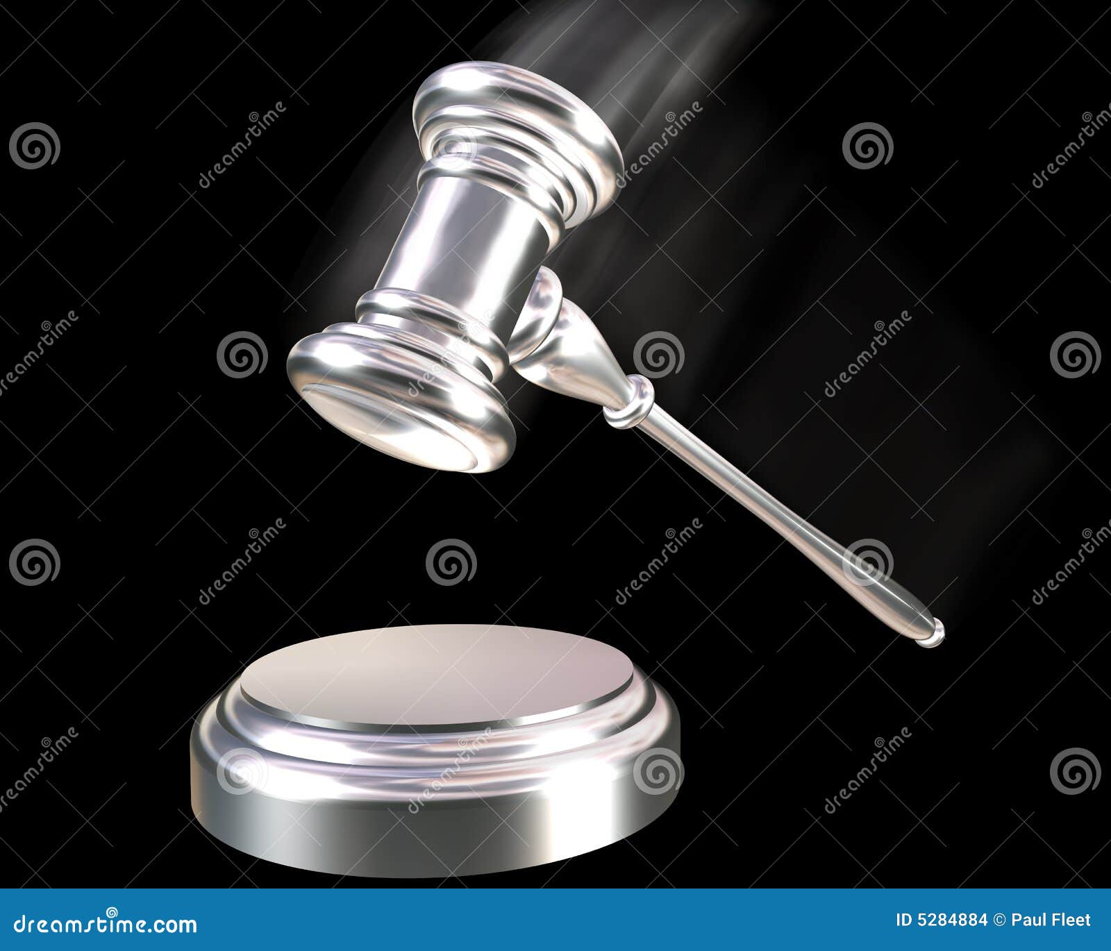 Silver or Platinum gavel stock illustration. Illustration of buyer ...