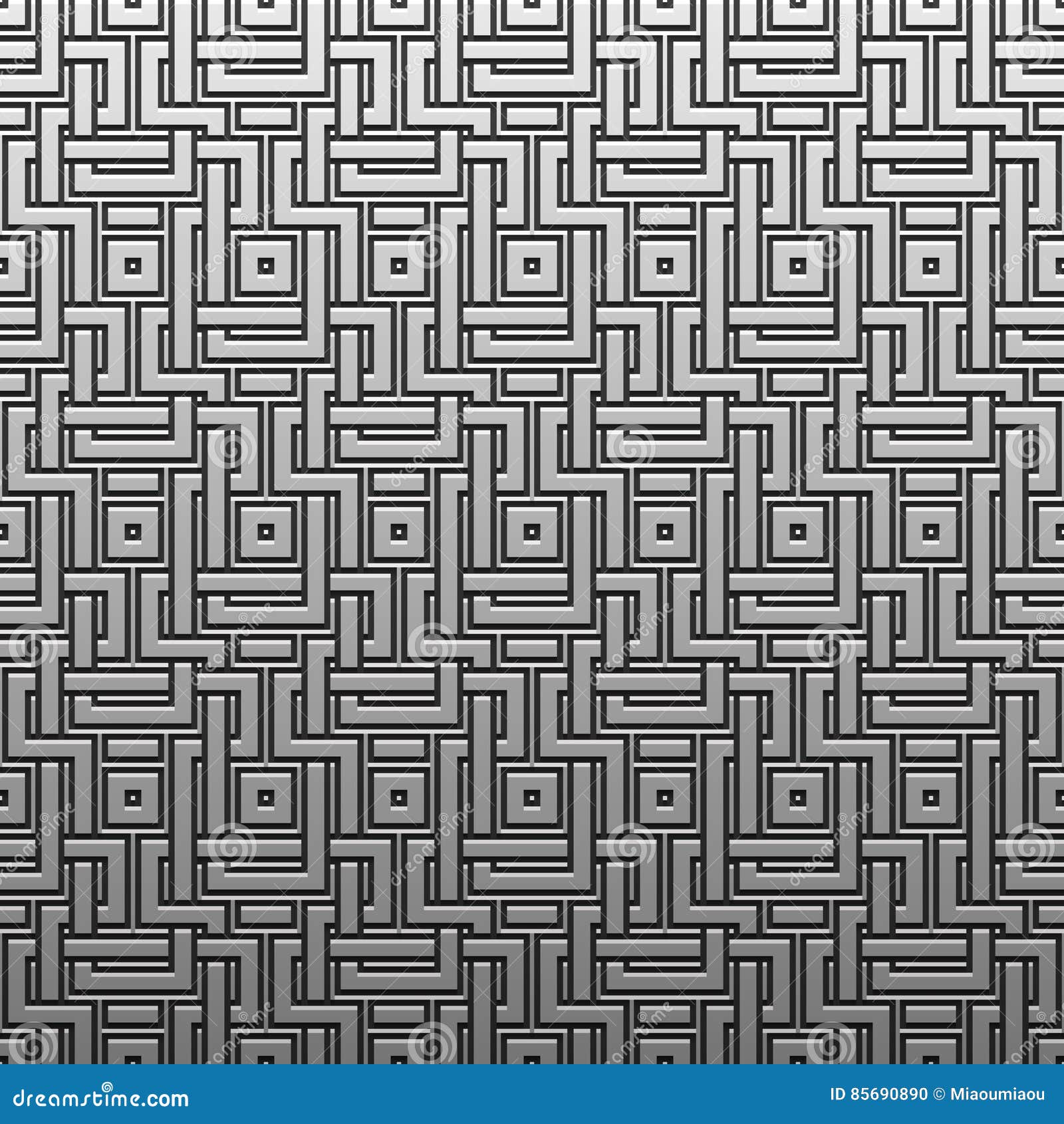 Silver/platinum Metallic Background with Geometric Pattern Stock Vector ...
