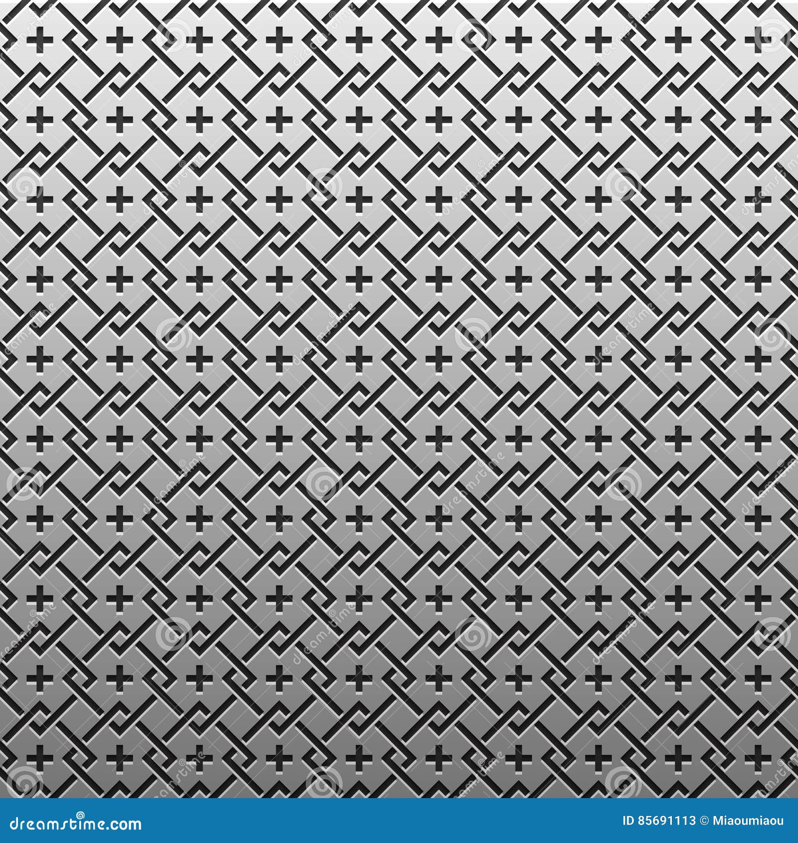 Silver/platinum Metallic Background with Geometric Pattern Stock Vector ...