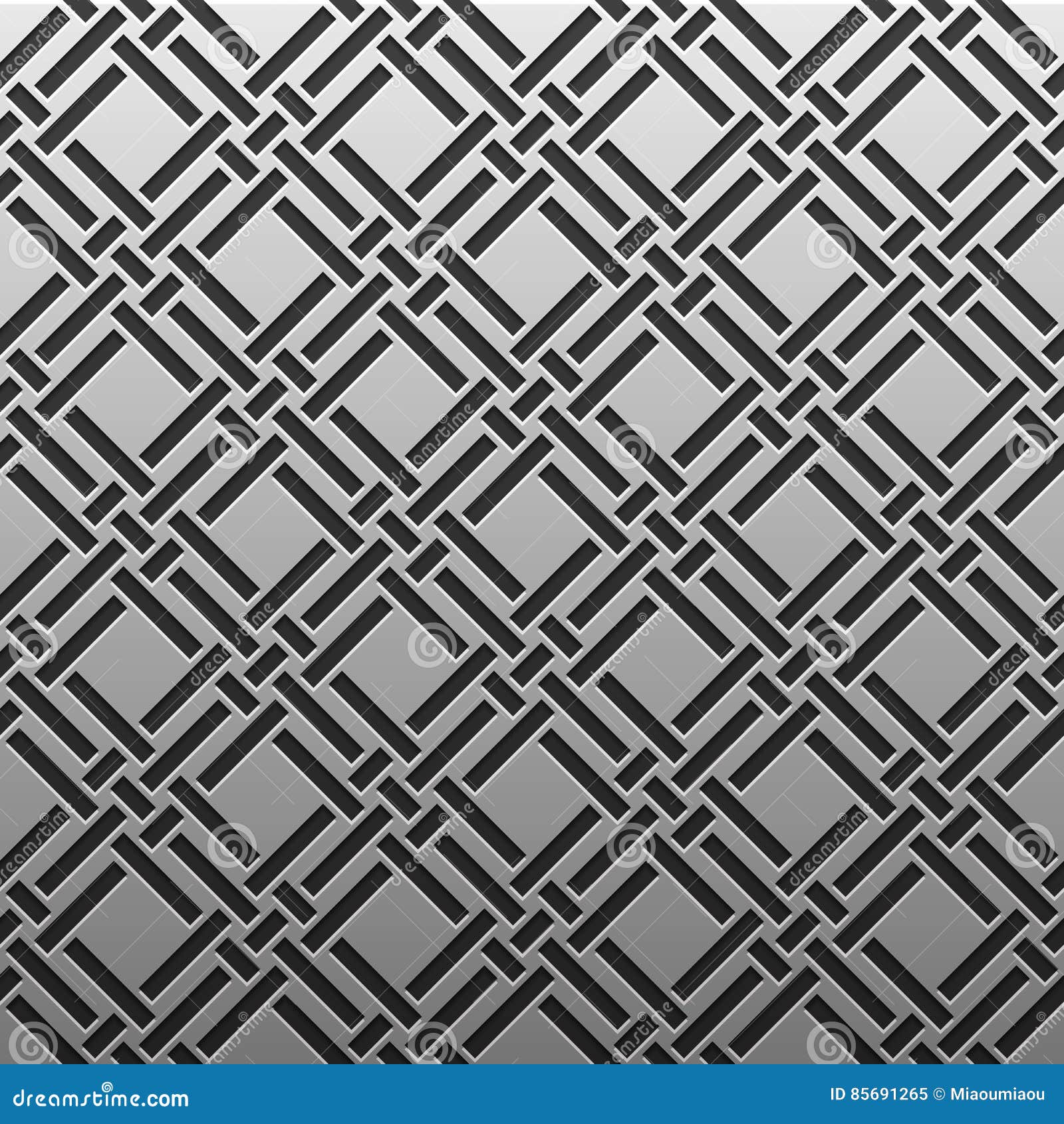 Silver/platinum Metallic Background with Geometric Pattern Stock Vector ...