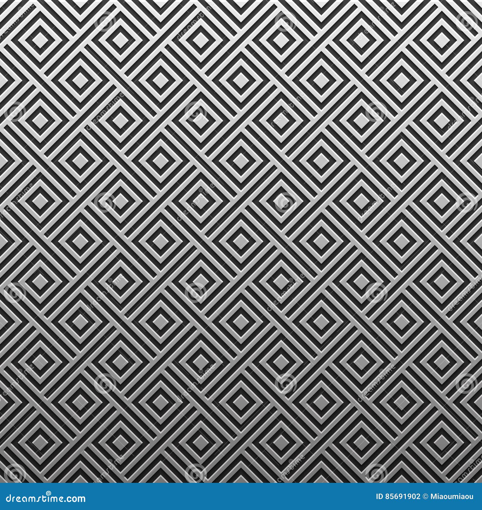 Silver/platinum Metallic Background with Geometric Pattern Stock Vector ...