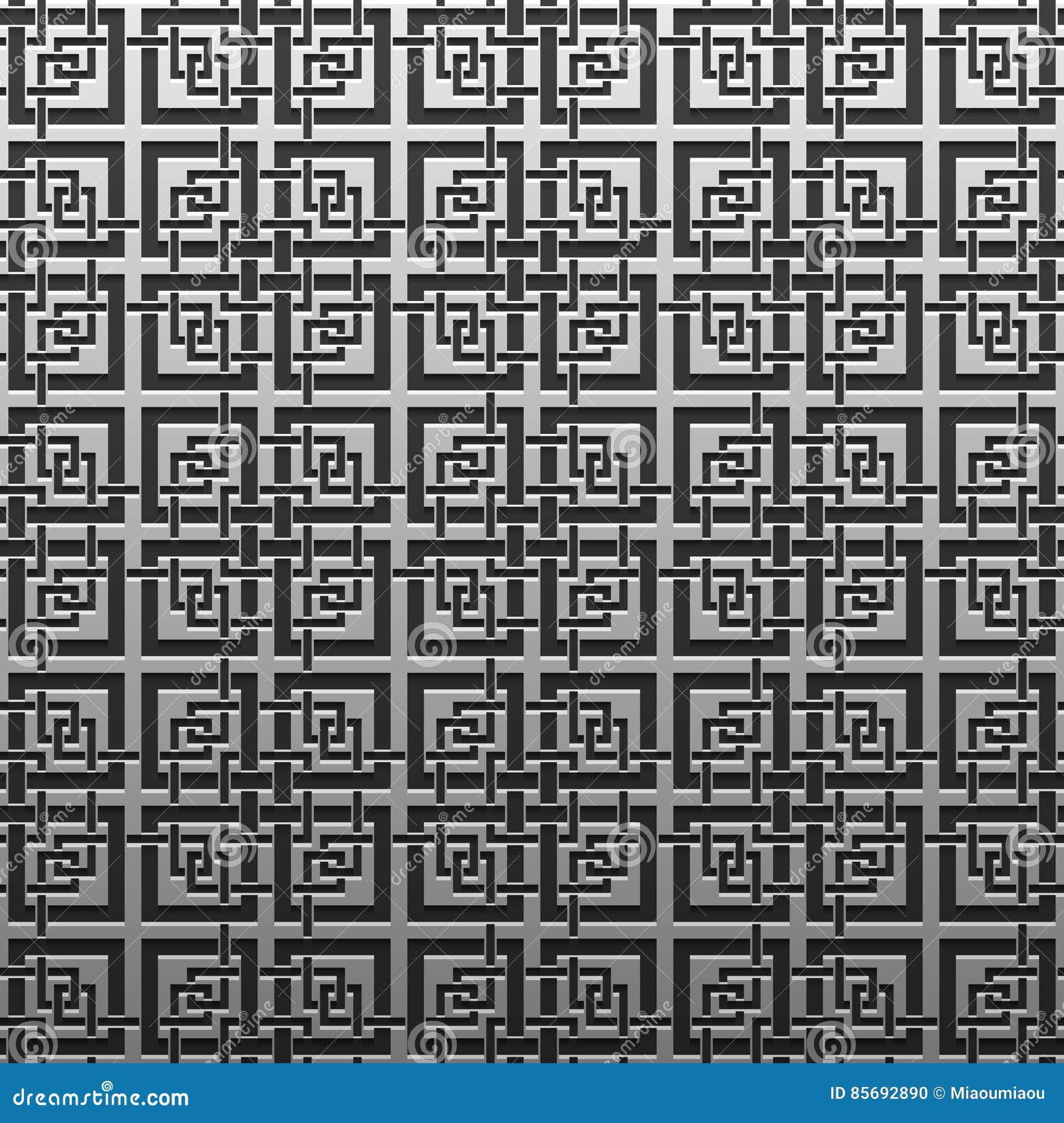 Silver/platinum Metallic Background with Geometric Pattern Stock Vector ...