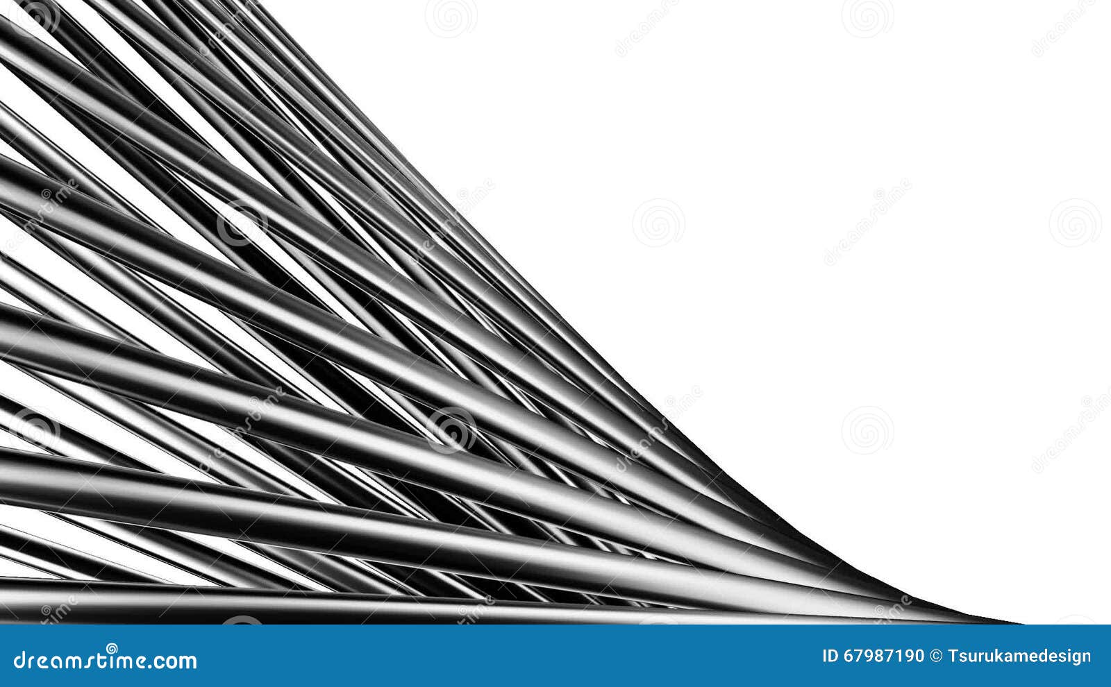 Silver Poles Abstract on White Background Stock Footage - Video of ...