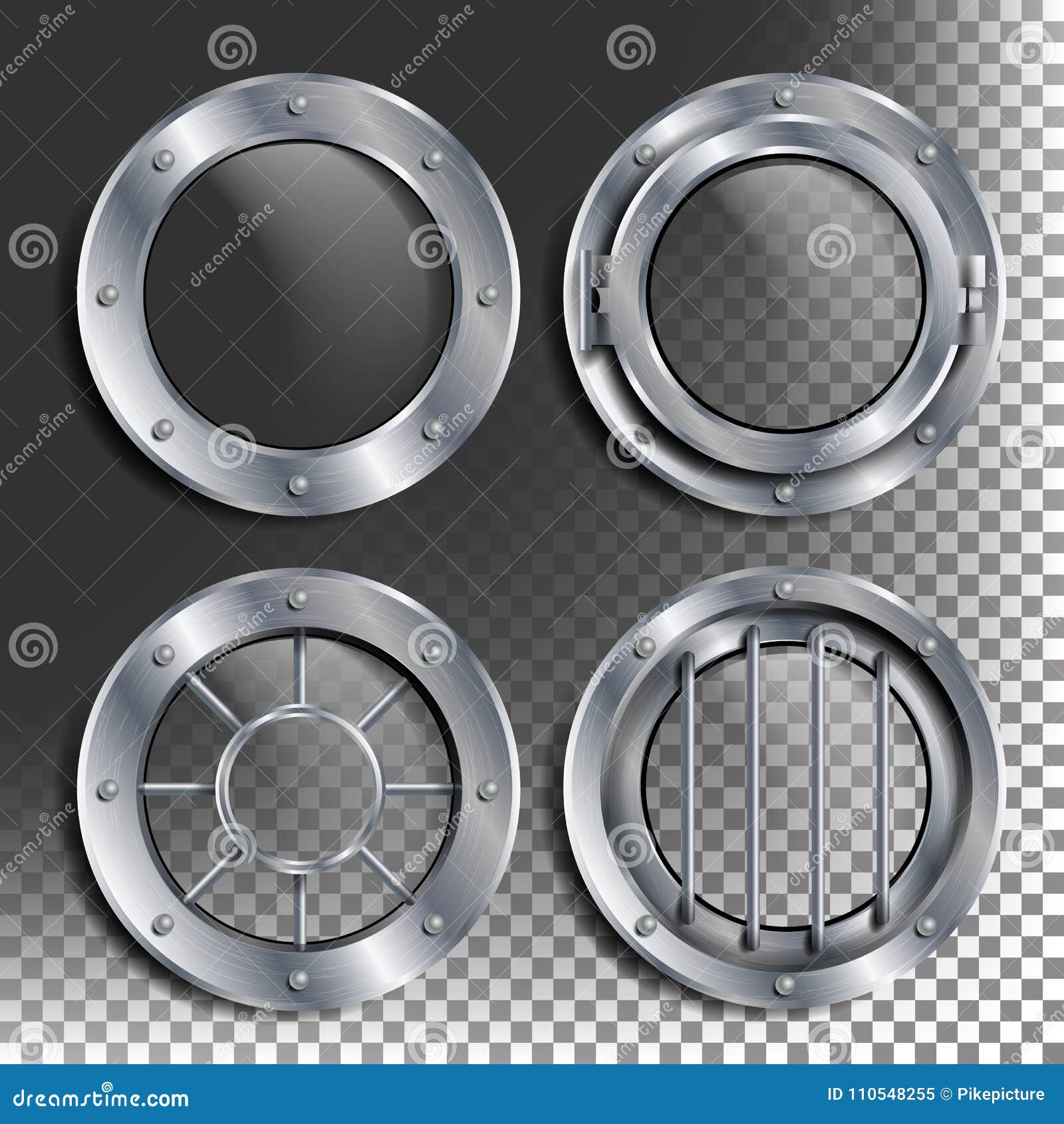 Aluminum Metal Frame Rivets Stock Illustrations – 591 Aluminum Metal ...