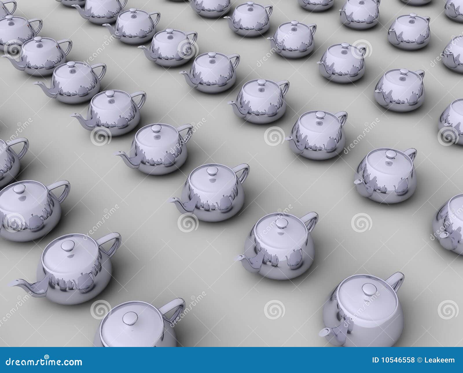 Silver pots stock illustration. Illustration of pots - 10546558