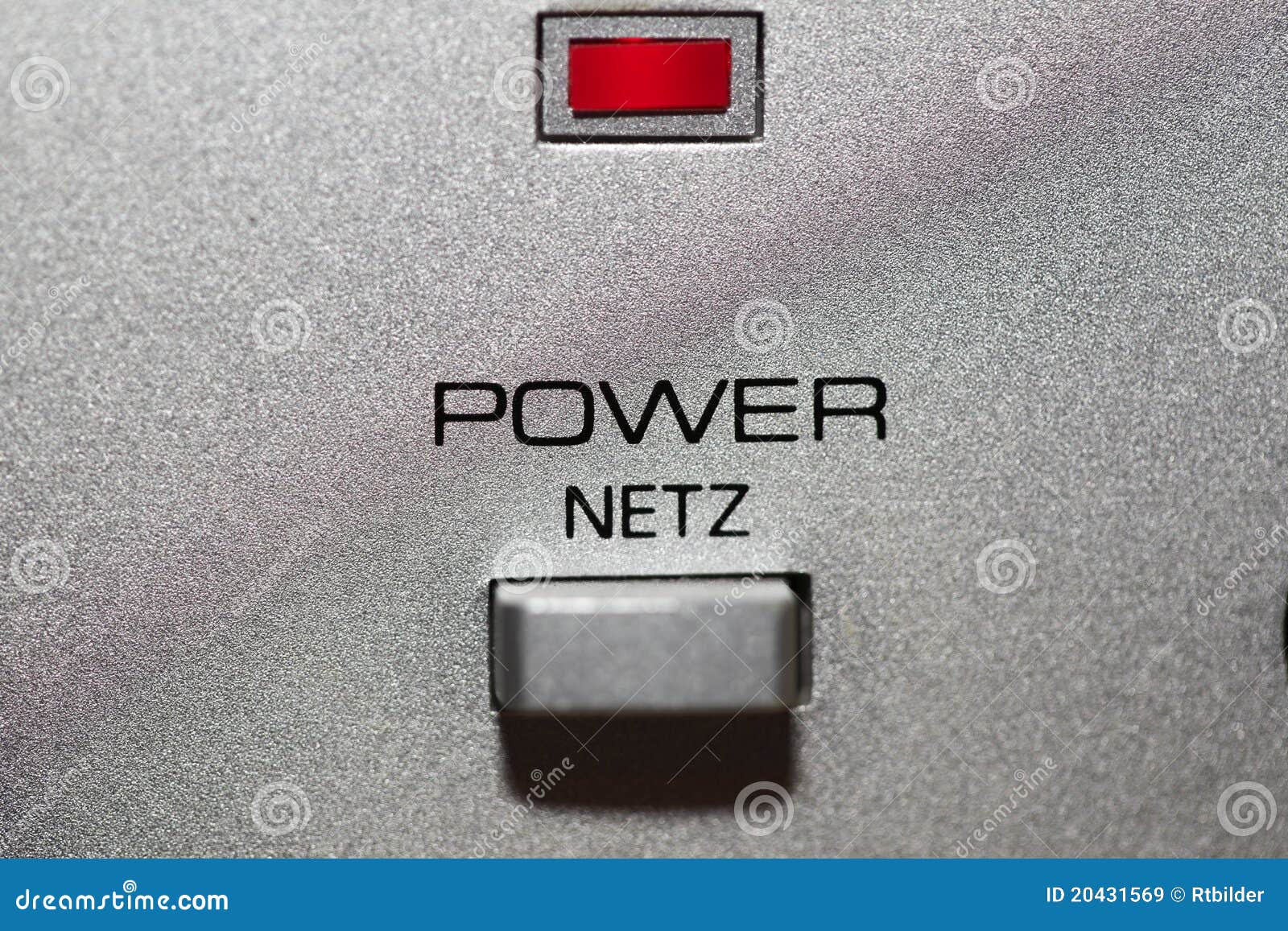 Silver power button stock image. Image of open, alternative - 20431569
