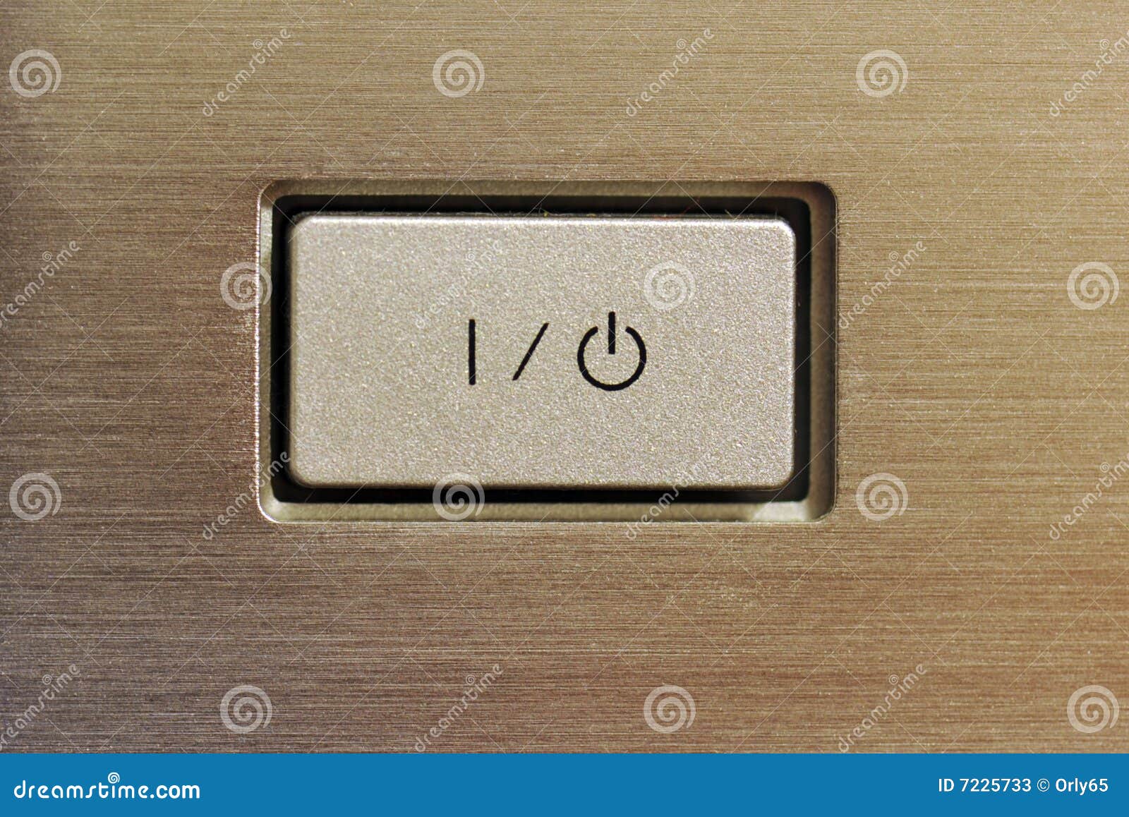 Silver Power Button stock image. Image of energy, shape - 7225733