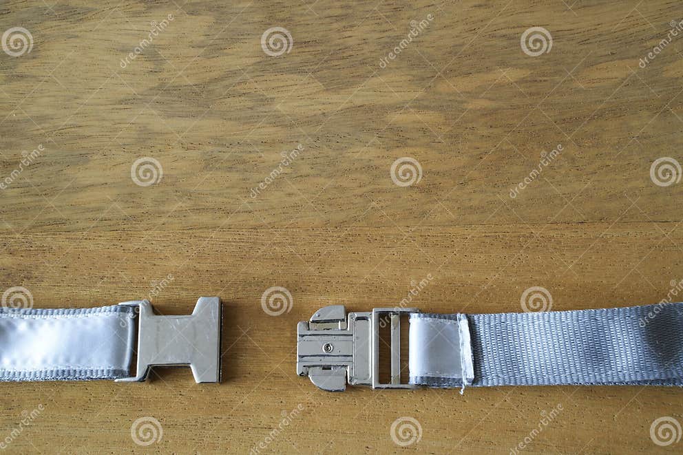 Silver Quick-release Fastener on a Neutral Background Stock Image ...