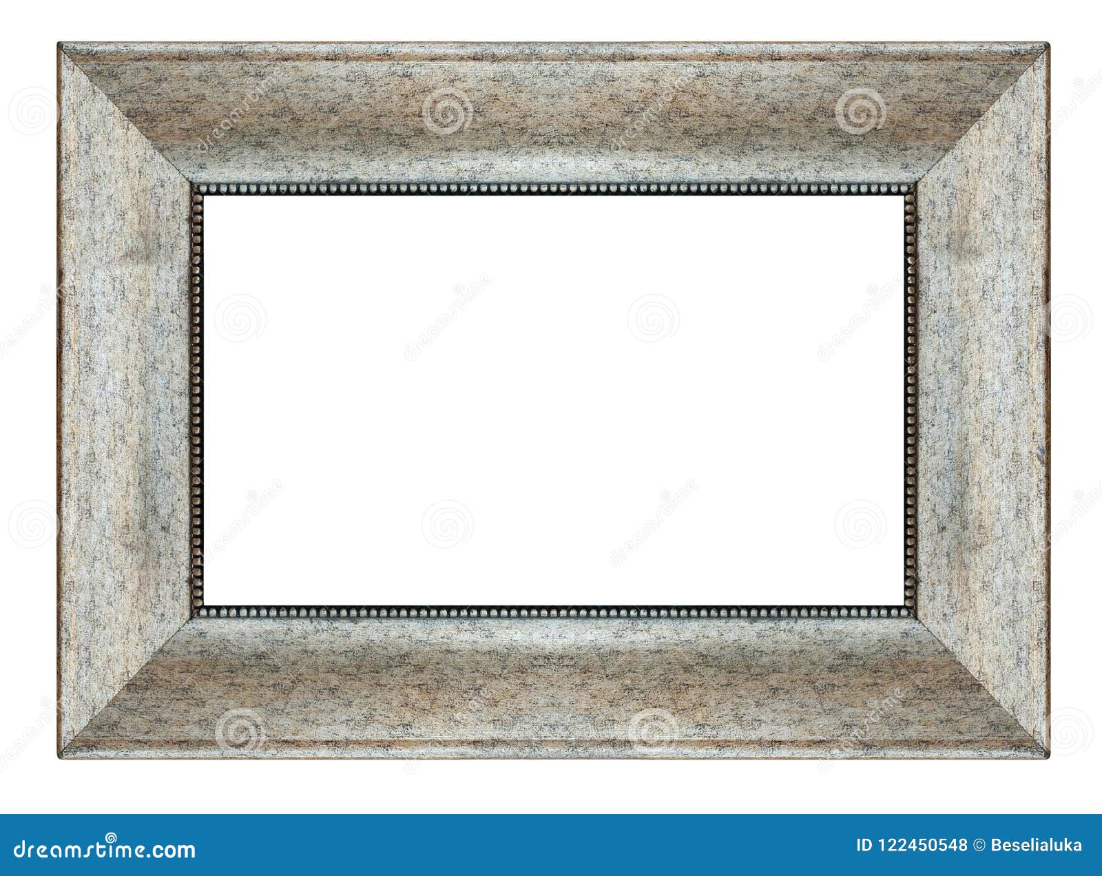 Silver rectangle frame stock photo. Image of handcraft - 122450548