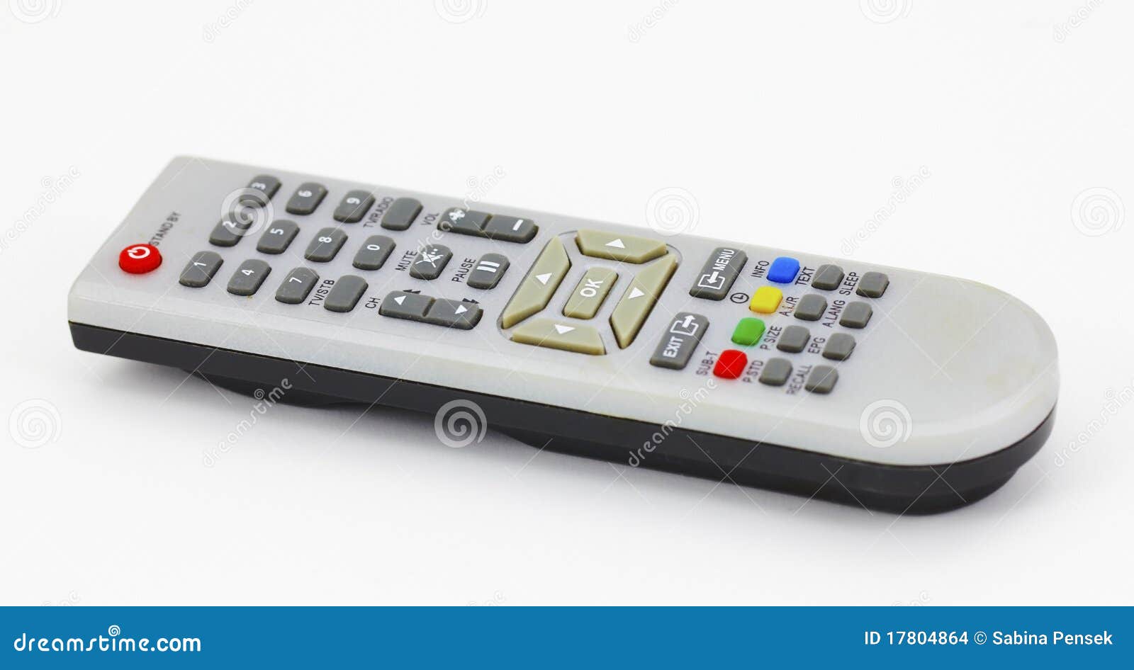 Silver remote control stock photo. Image of handheld - 17804864