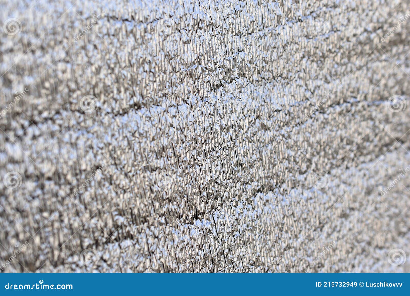 Silver and Ribbed Background of the Insulation Material Stock Image ...