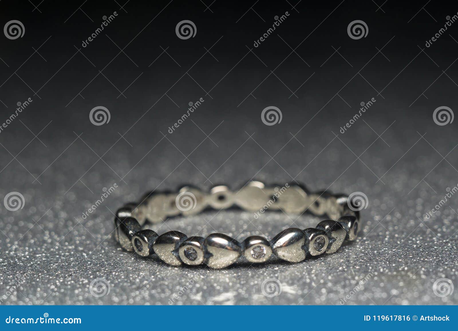 Silver ring background stock photo. Image of stone, diamond - 119617816
