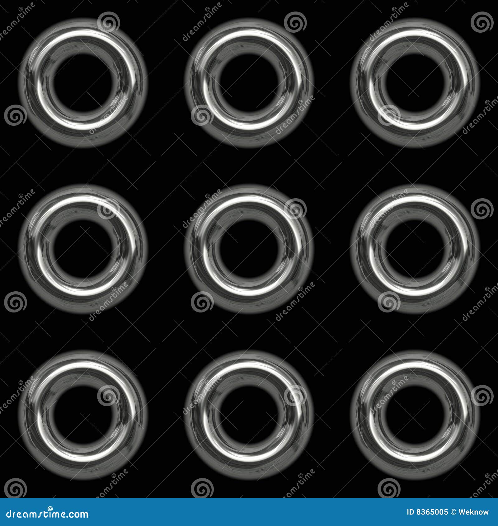 Silver rings pattern stock illustration. Illustration of gray - 8365005
