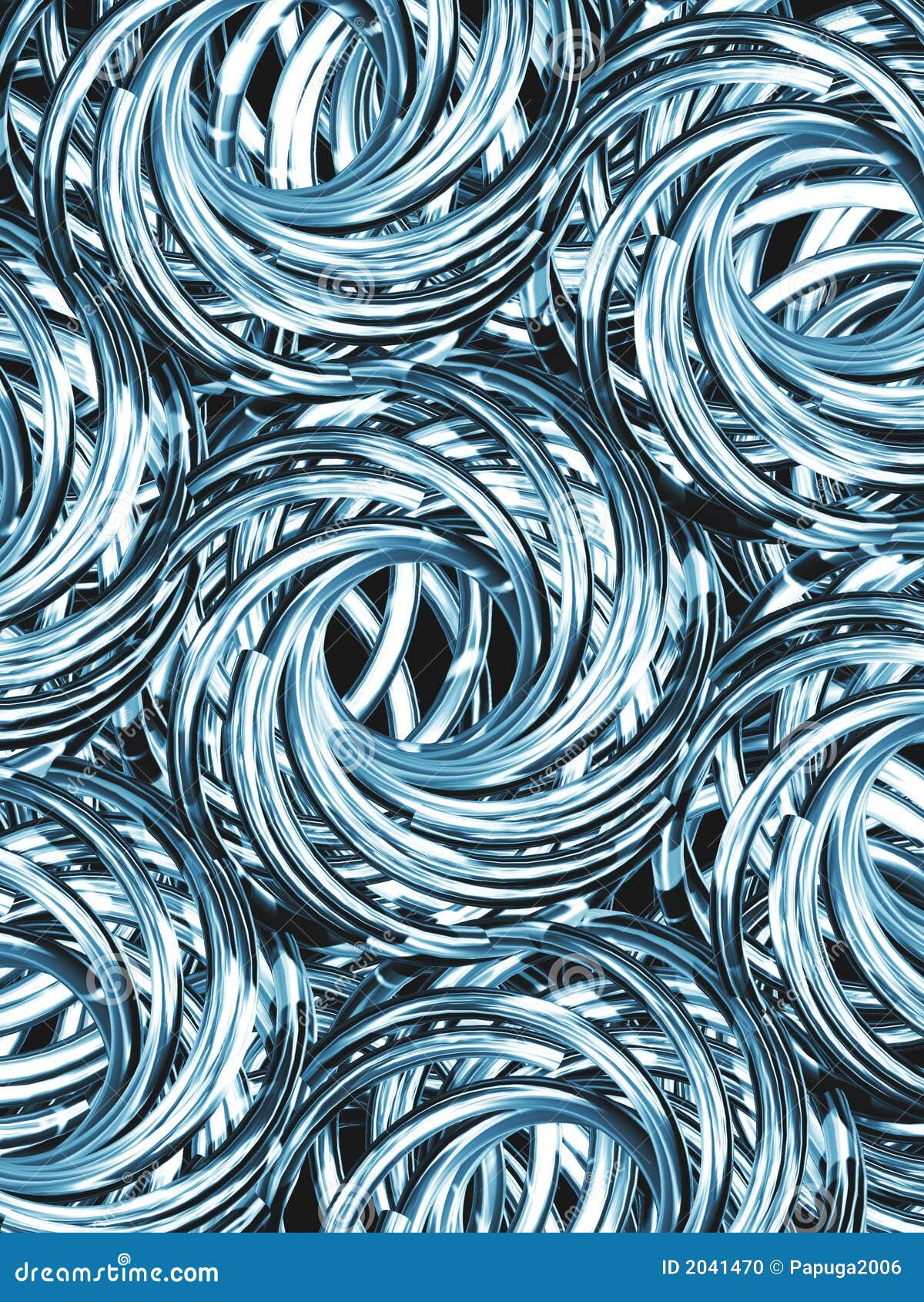 Silver rolls stock illustration. Illustration of bijou - 2041470