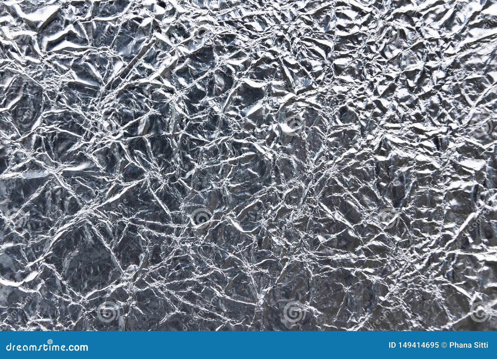 Silver Rough Wrinkle Foil Texture. Silver Foil Texture Background Stock ...