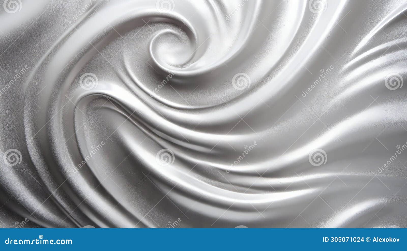 Silver Satin Background with Some Smooth Lines in it (3d Render ...