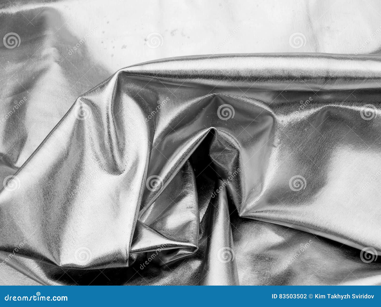 Silver satin fabric stock photo. Image of macro, bedding - 83503502