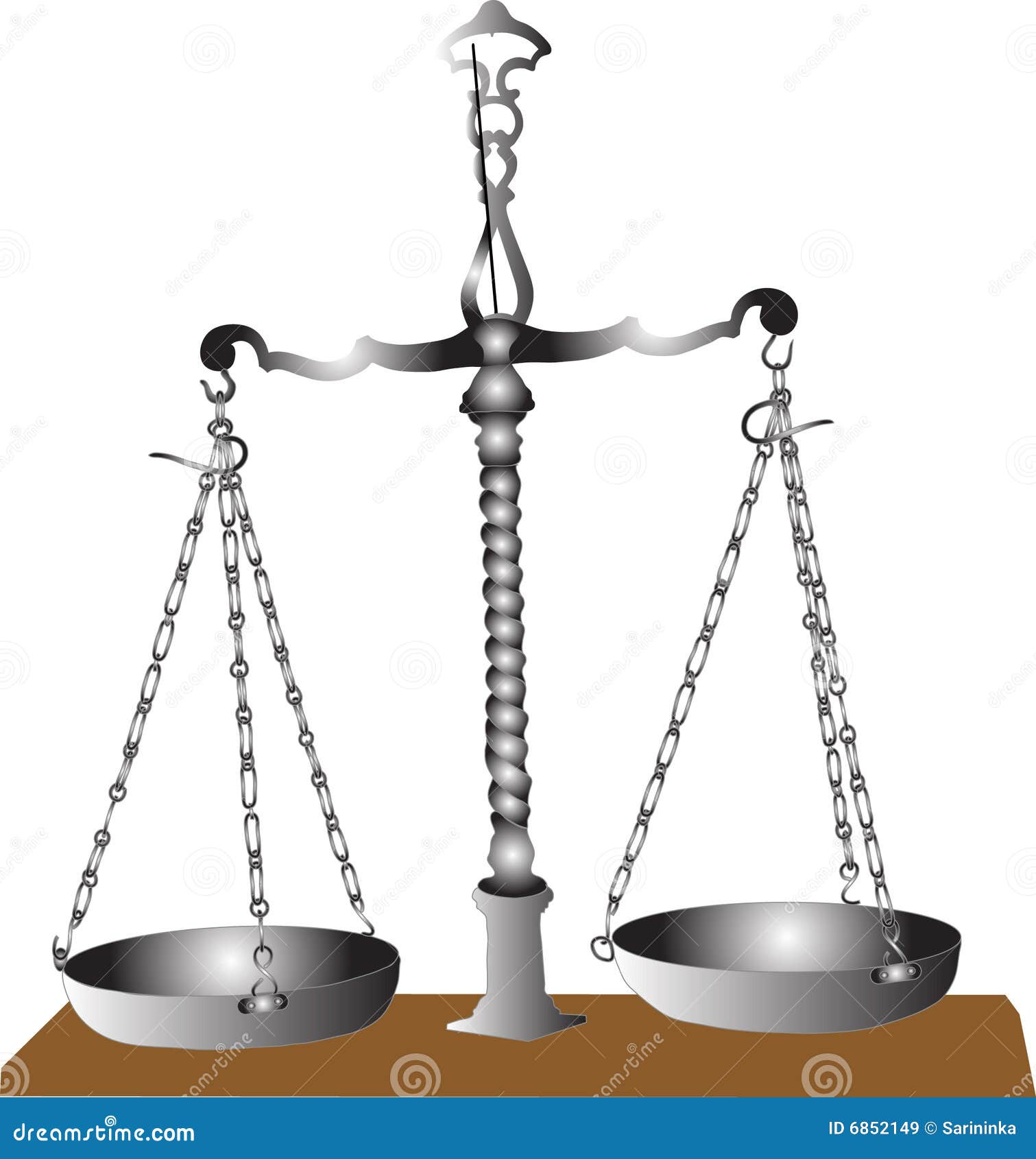 Silver scales stock vector. Illustration of decorative - 6852149